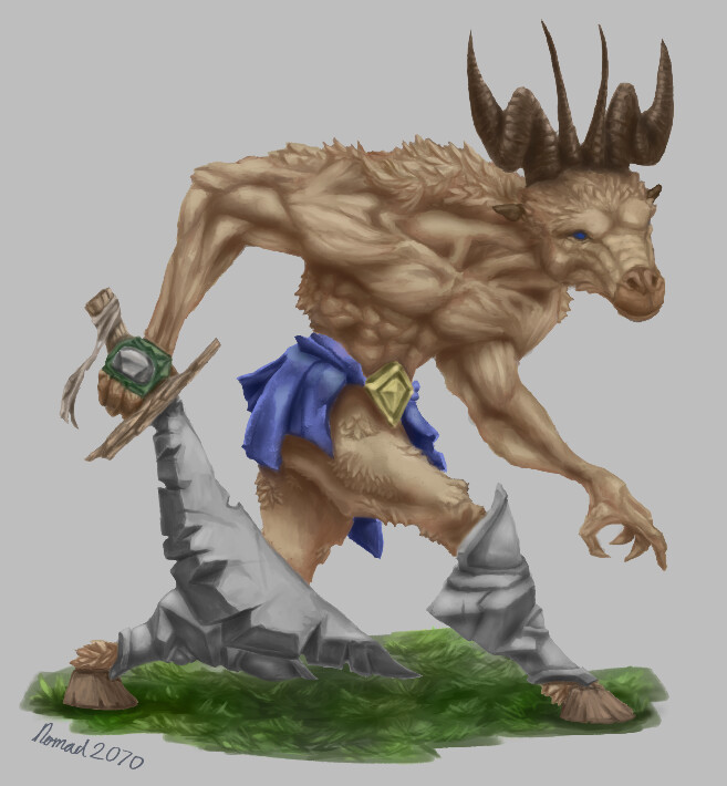 ArtStation - Goat Man