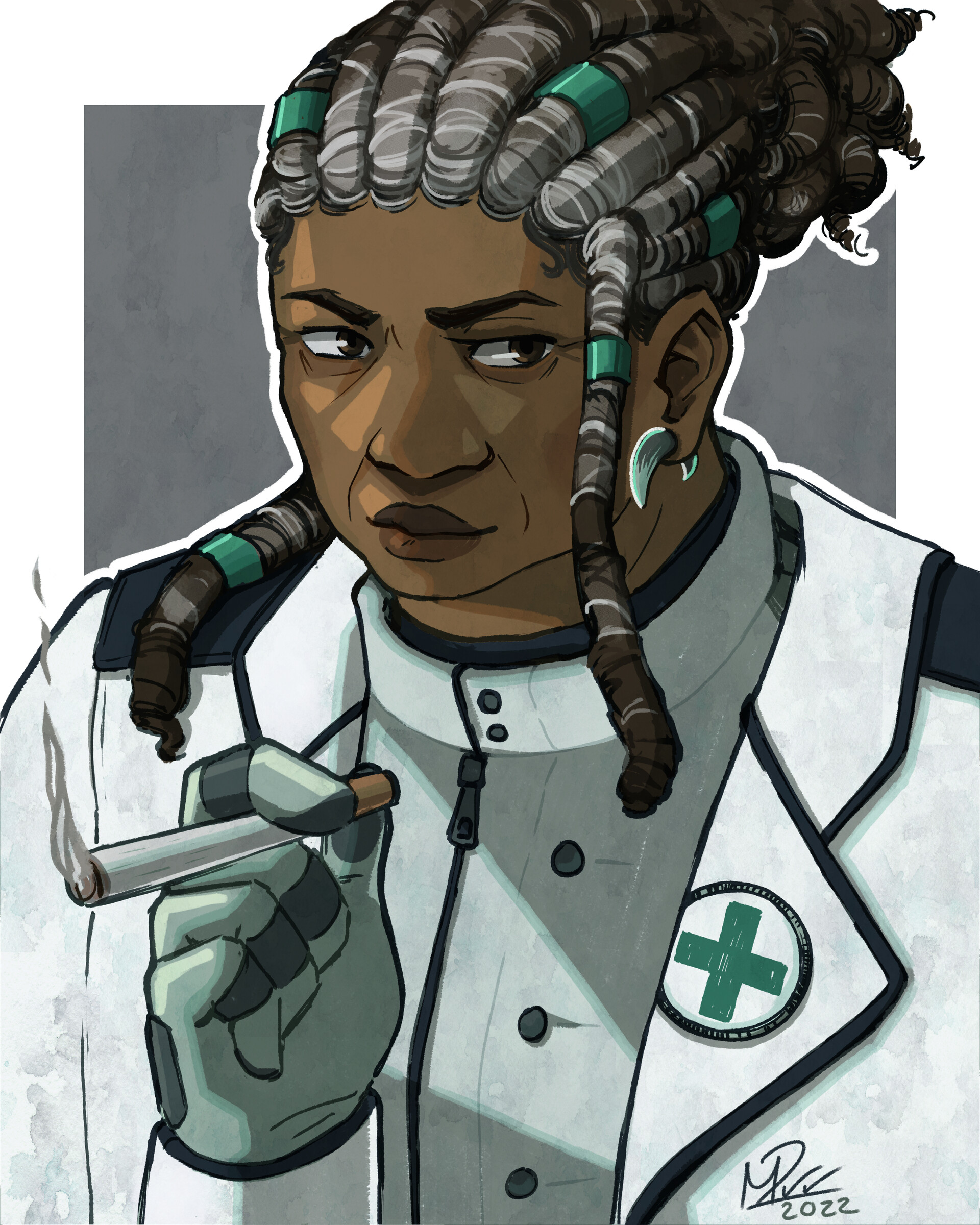 ArtStation - sci-fi medic character design