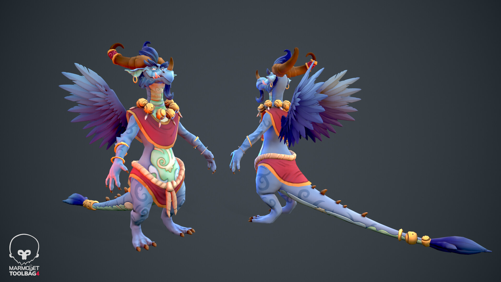 Linda Bertolino - Lateef - Spyro Fan Art