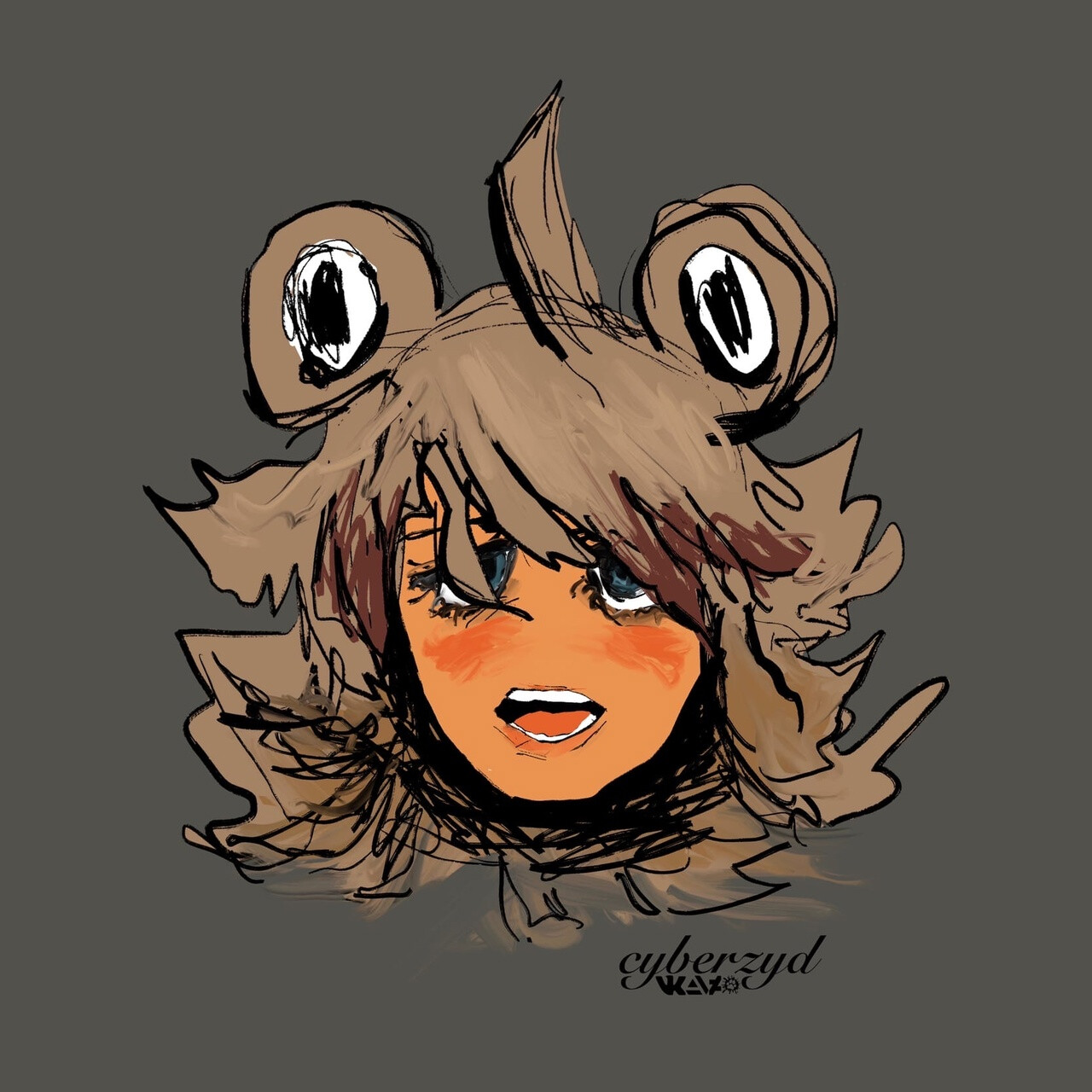 ArtStation - frog girl