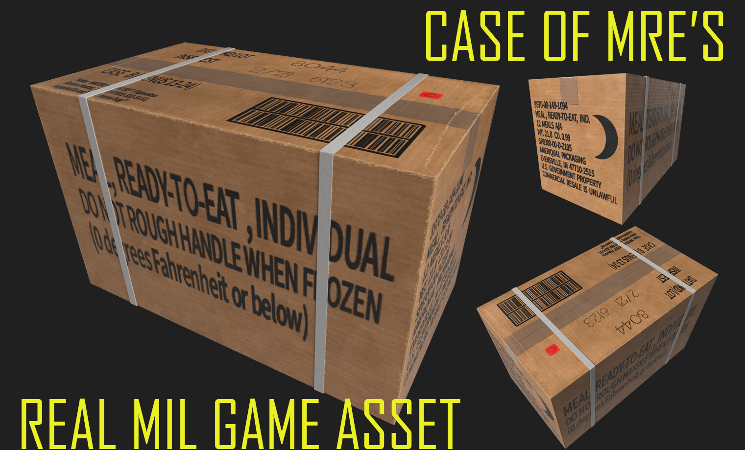 Roger Anderson - Military MRE Box for Real Mil