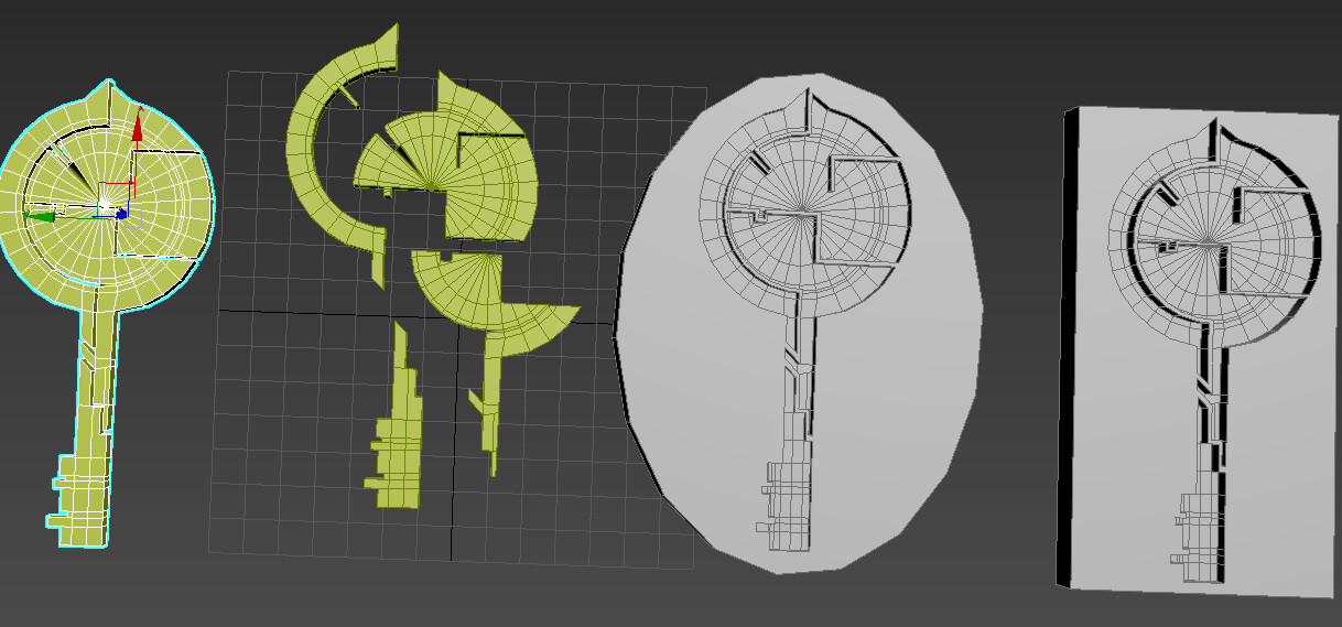 ArtStation - key design