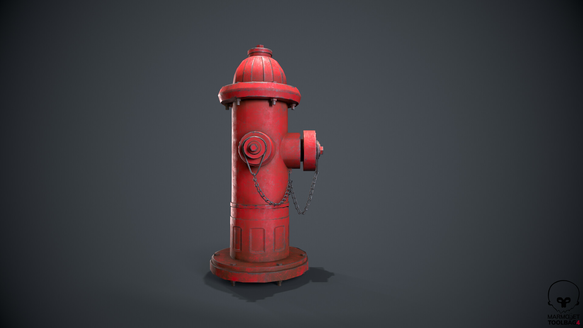 Daniel Ejiasi - Fire Hydrant (3D Game prop)