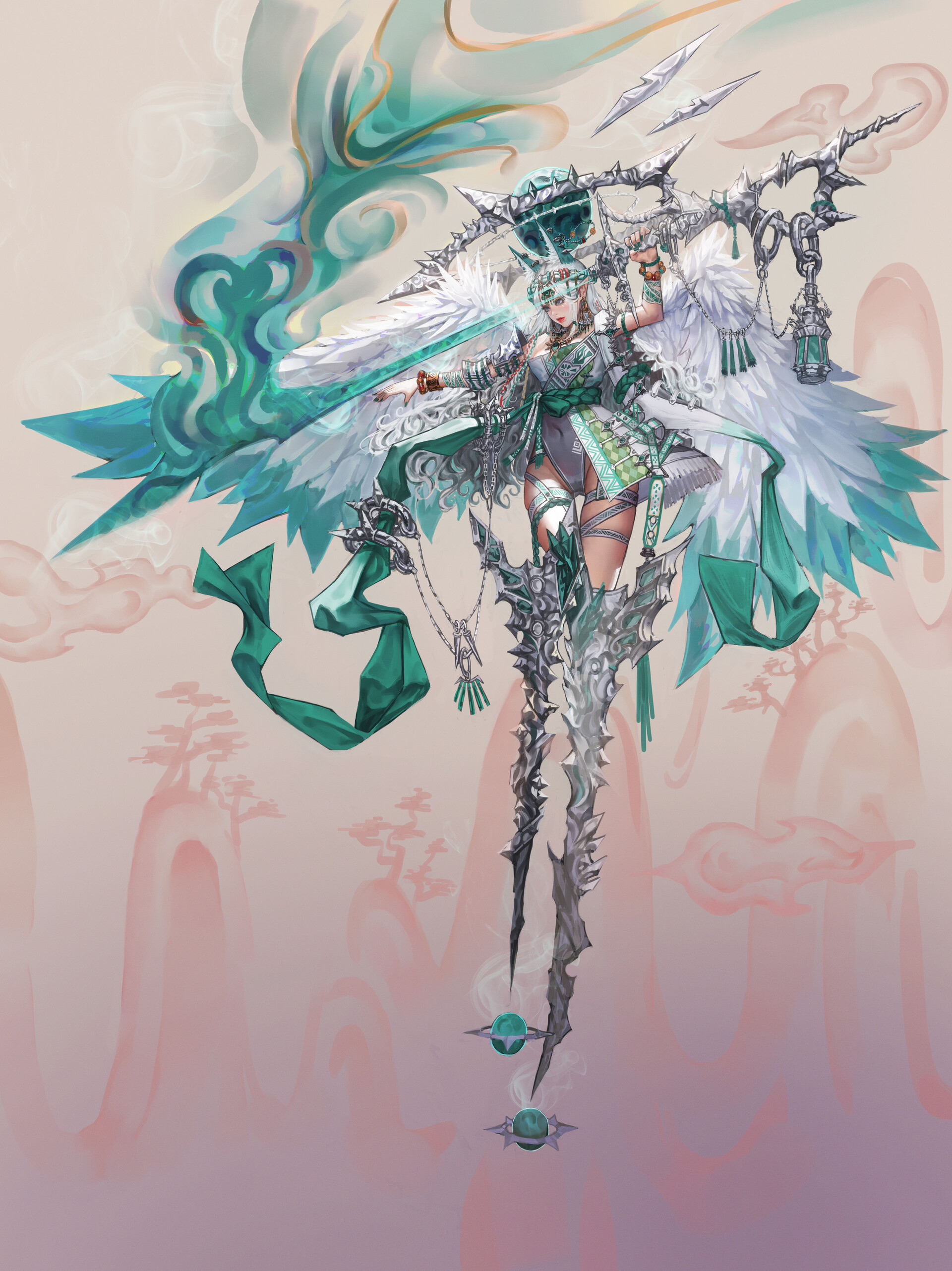 ArtStation - wing girl