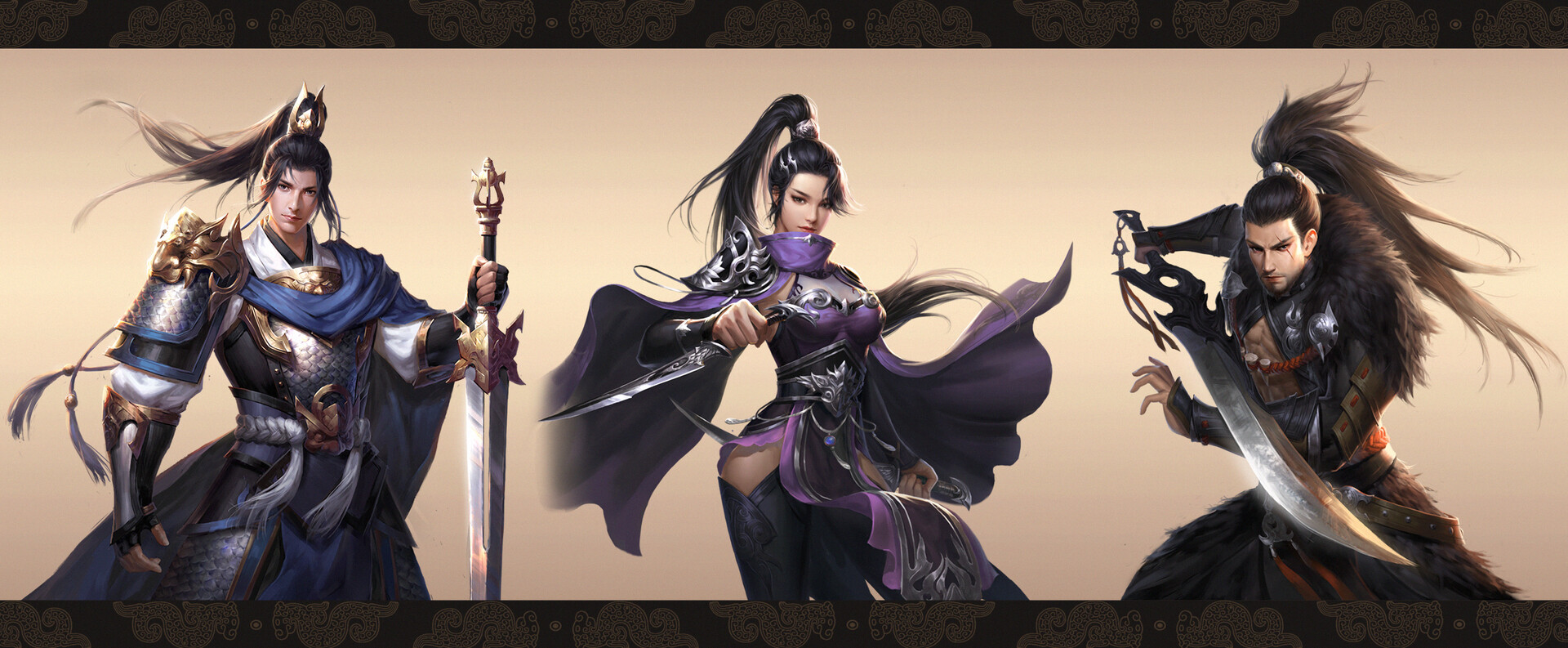 ArtStation - ancient characters