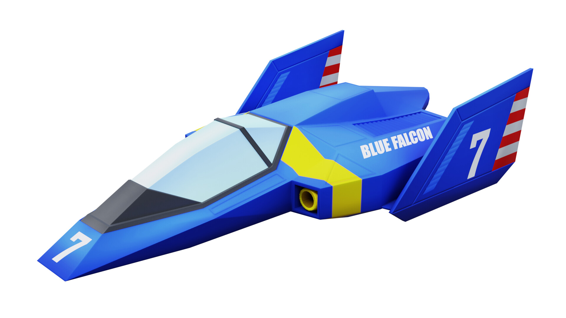 F Zero Blue Falcon Logo