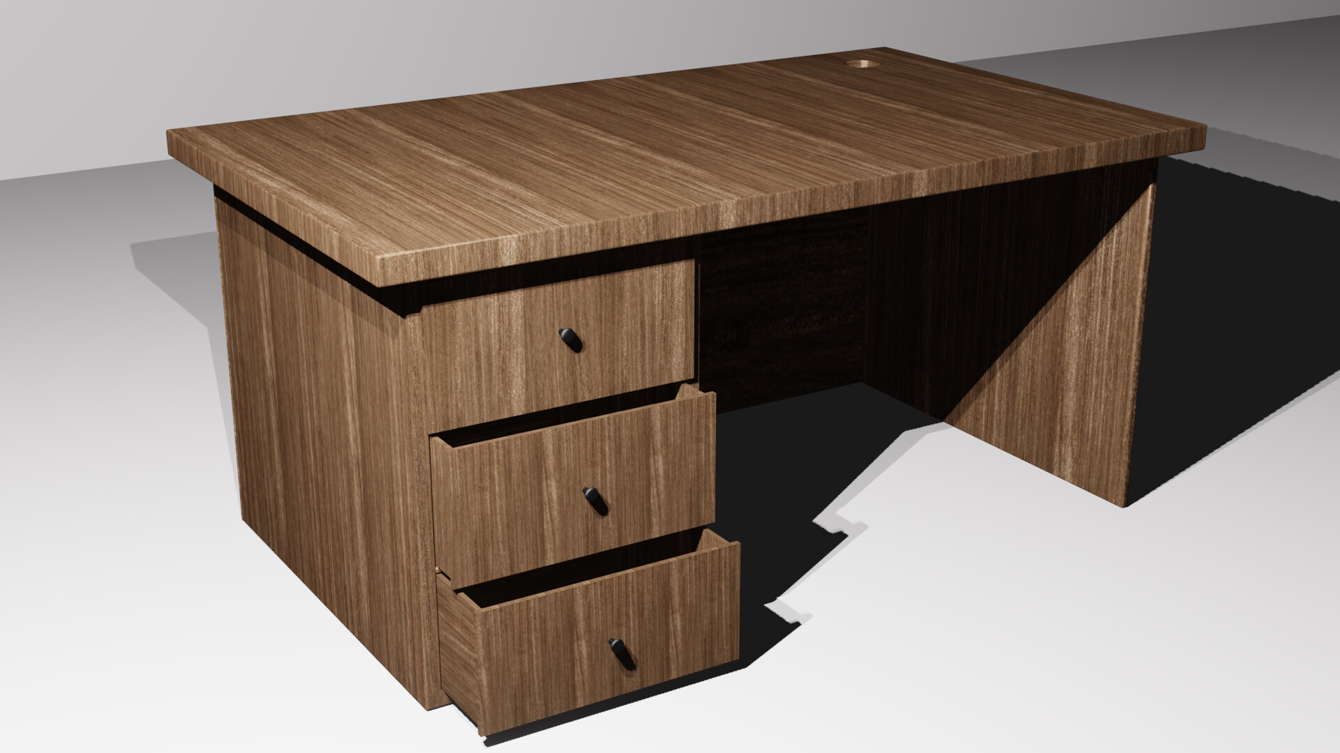 ArtStation - simple 3D Model of a table