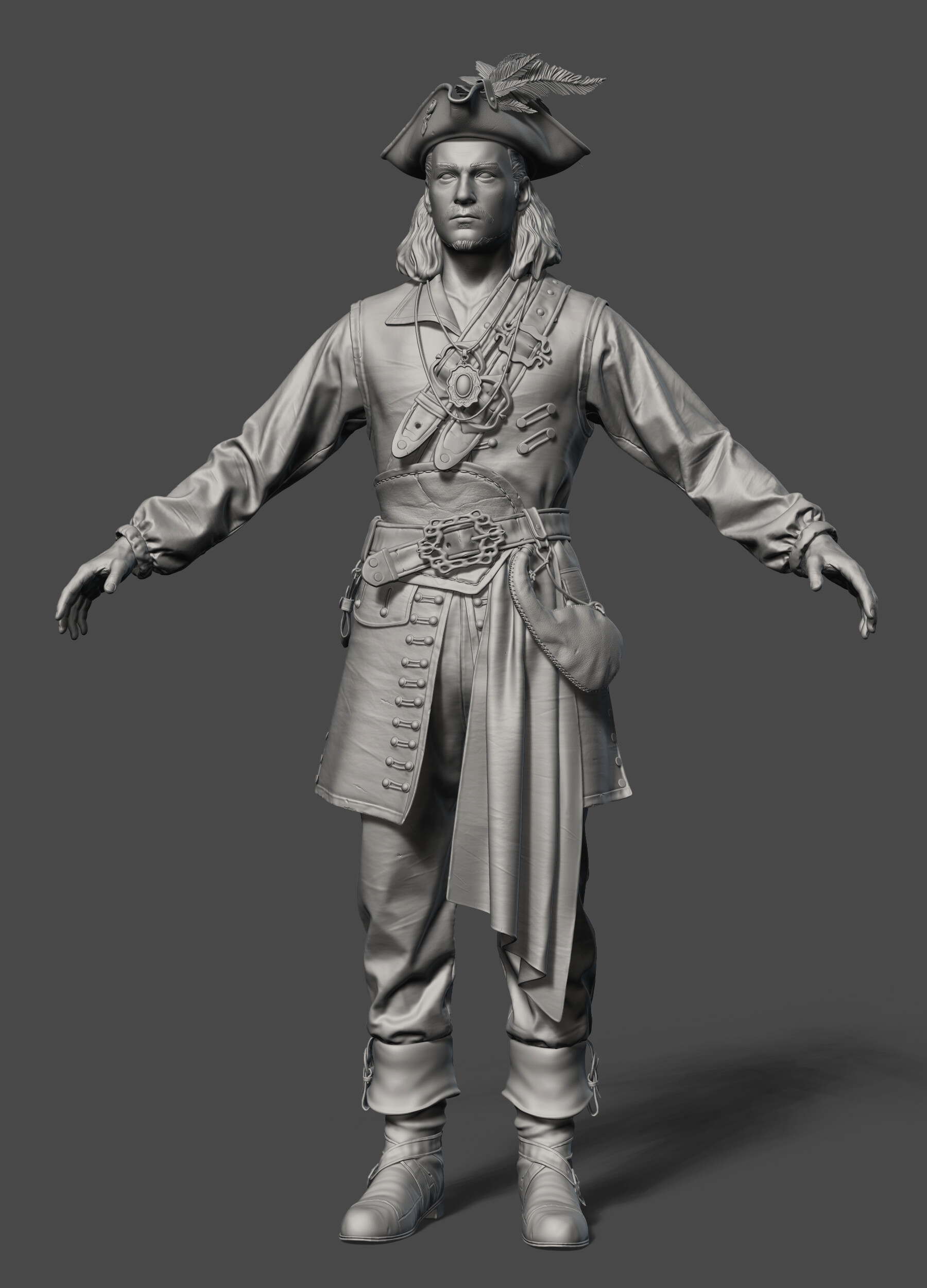 ArtStation - Pirate Captain