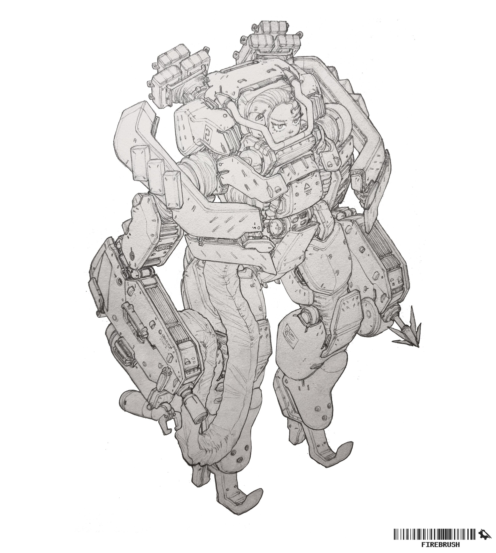 ArtStation - Exoskeleton suits