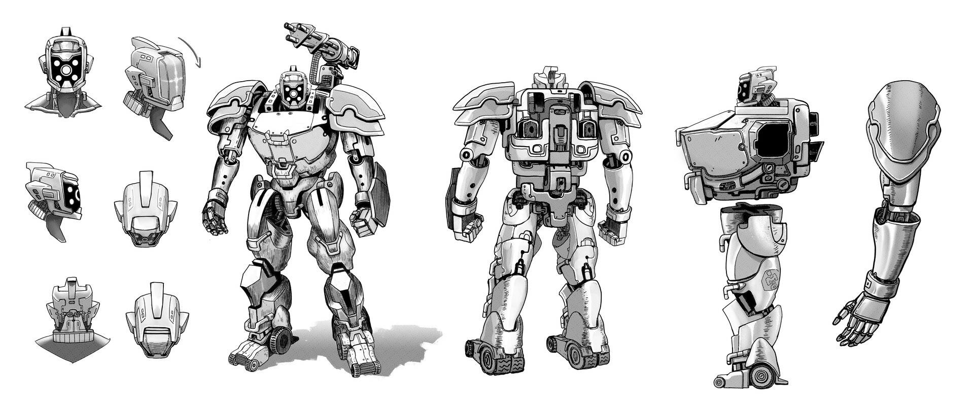 ArtStation - World War 3 - Mecha