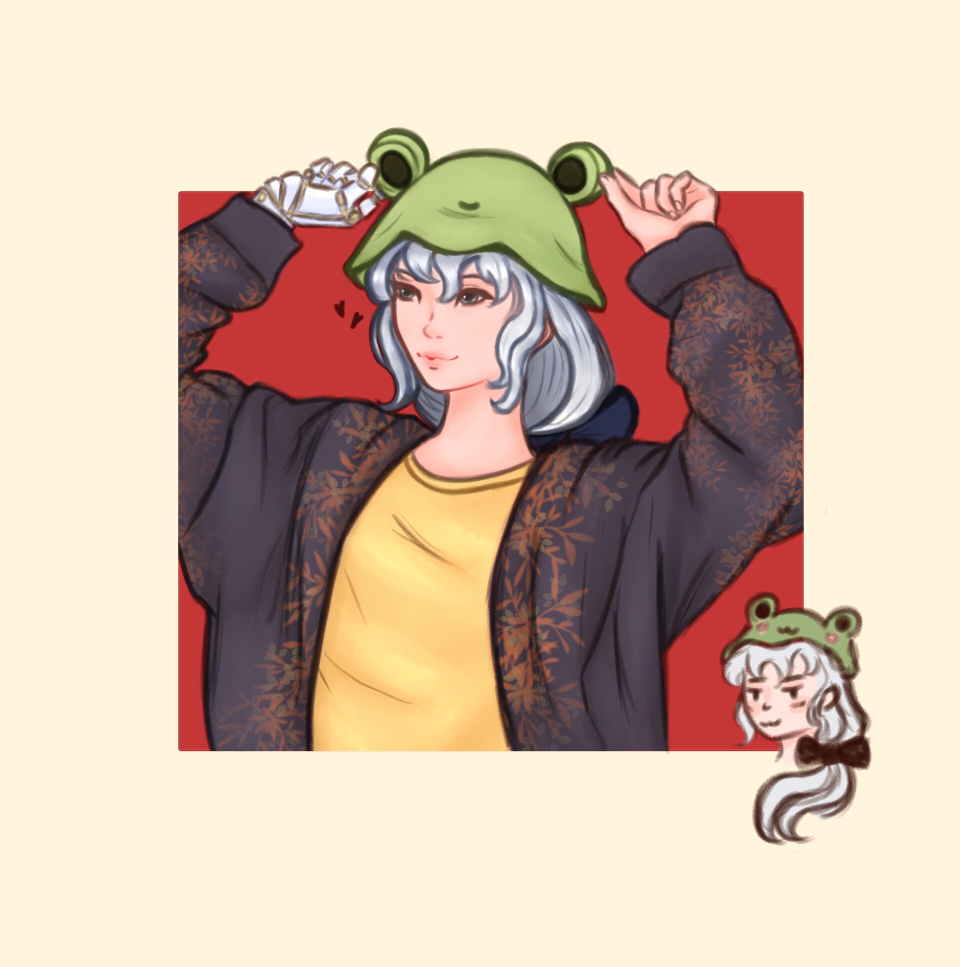 Julia - Astrea (OC) Frog Hat