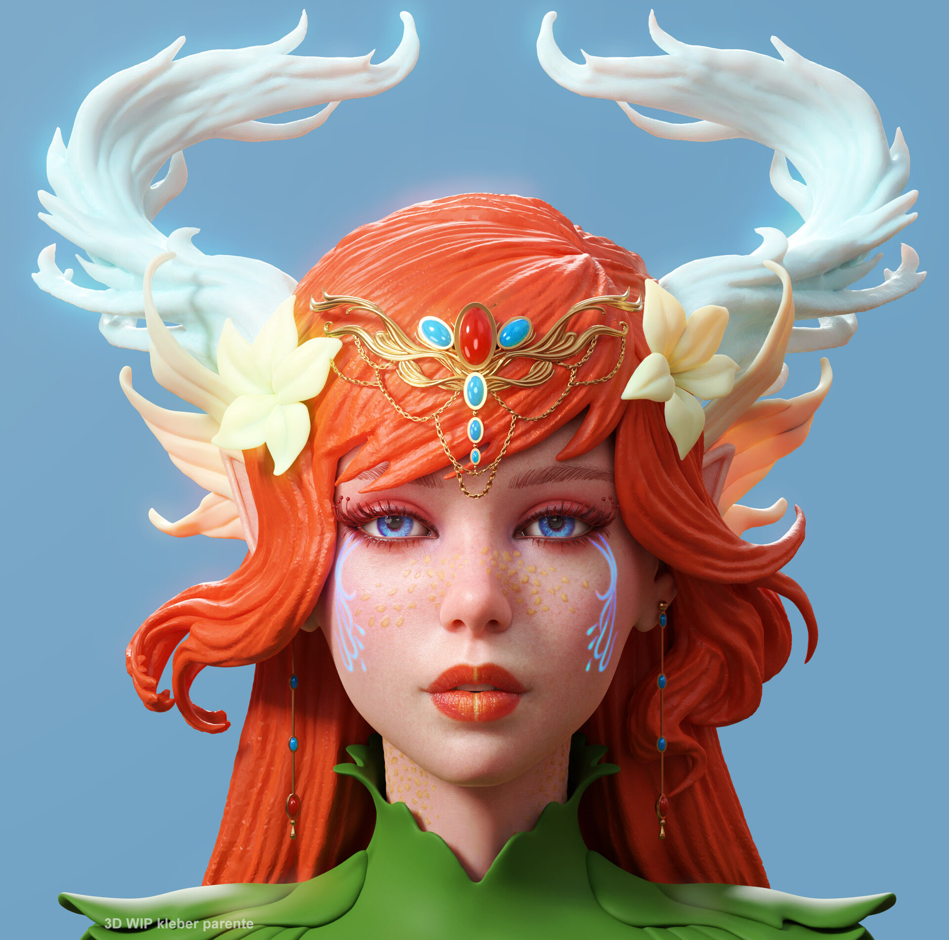 ArtStation - Study for game character WIP - Solaris