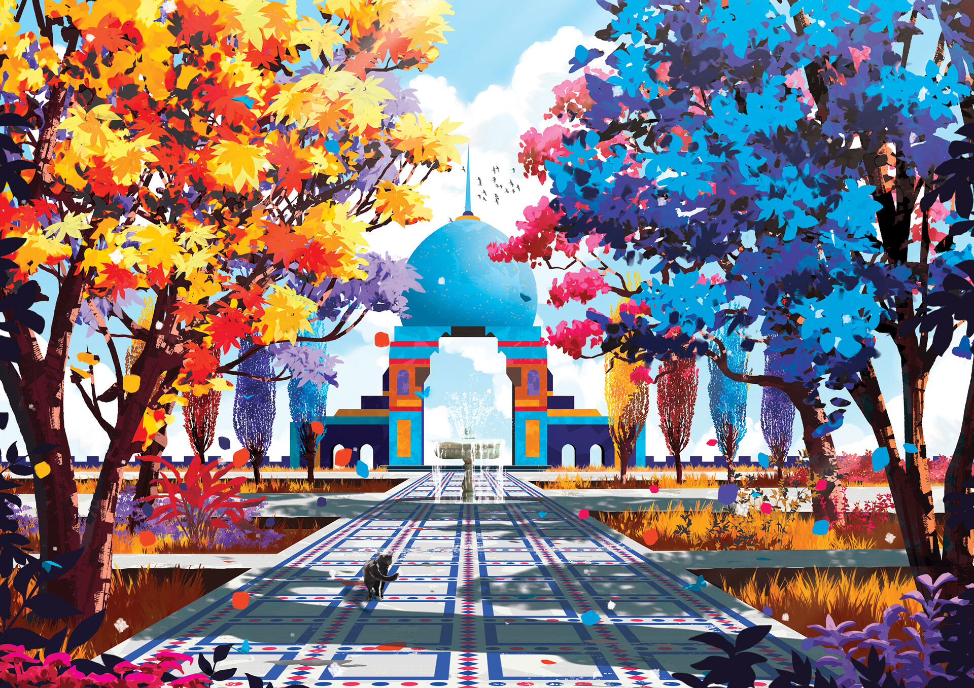 Family trip by artist Gabriela Wasiewicz : ImaginaryPathways