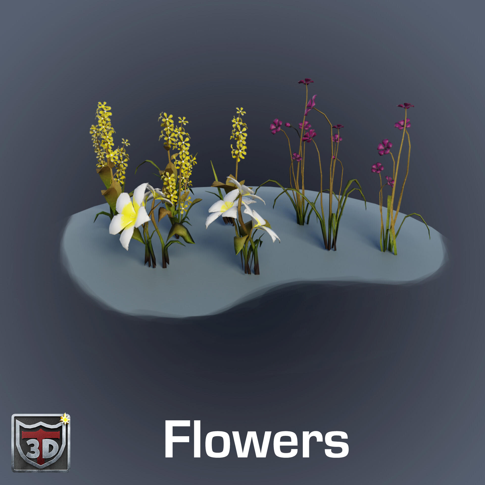 3D Tudor - Foliage Plants for Unreal Engine 5 & Blender