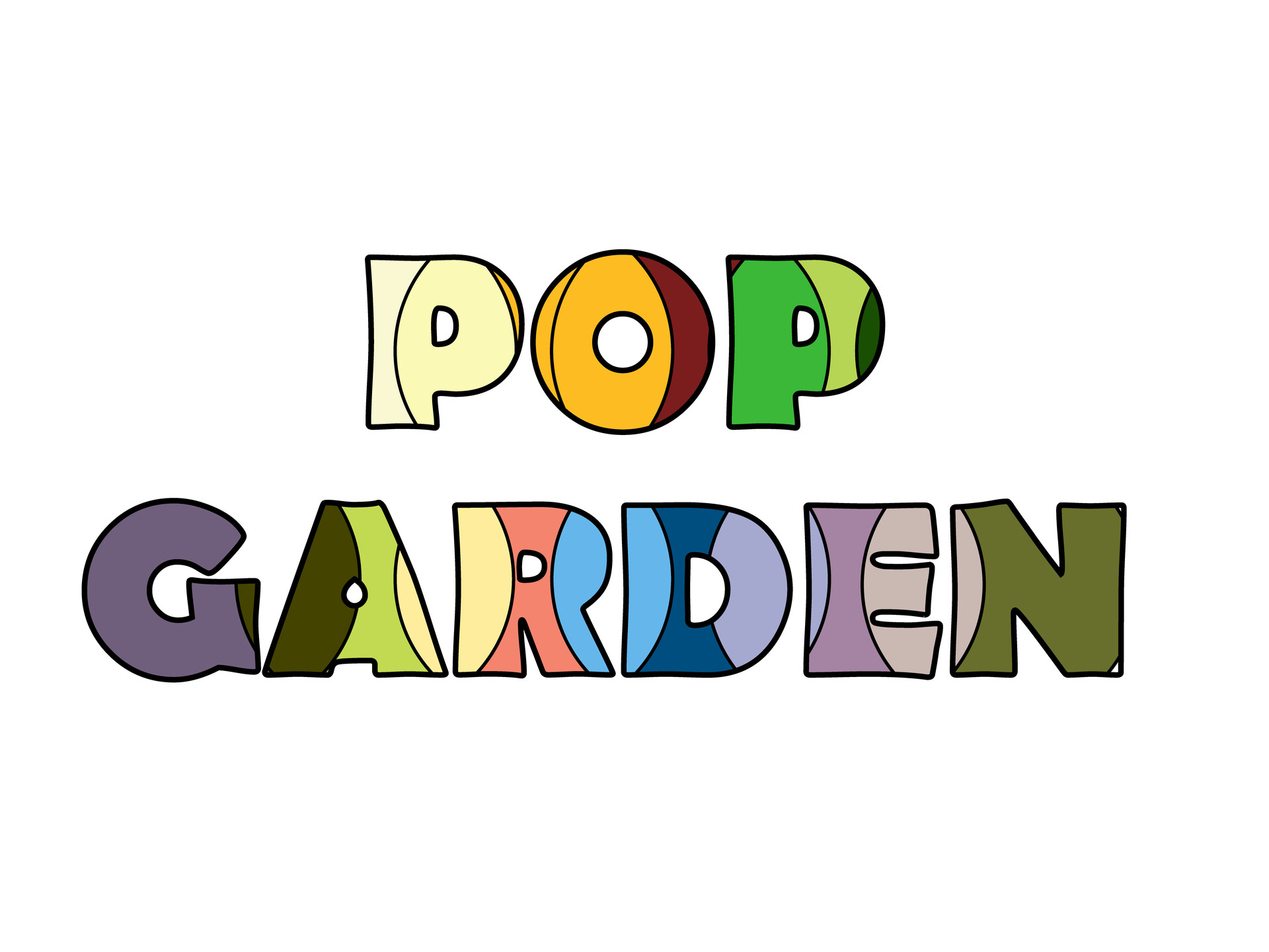 Ethan Brunton - Pop Garden Logo