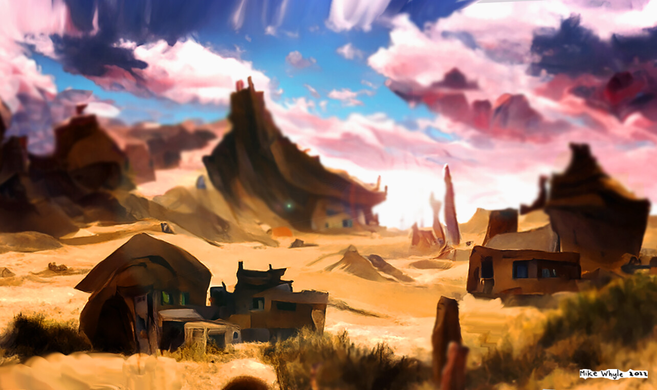 ArtStation - Desert Dreams