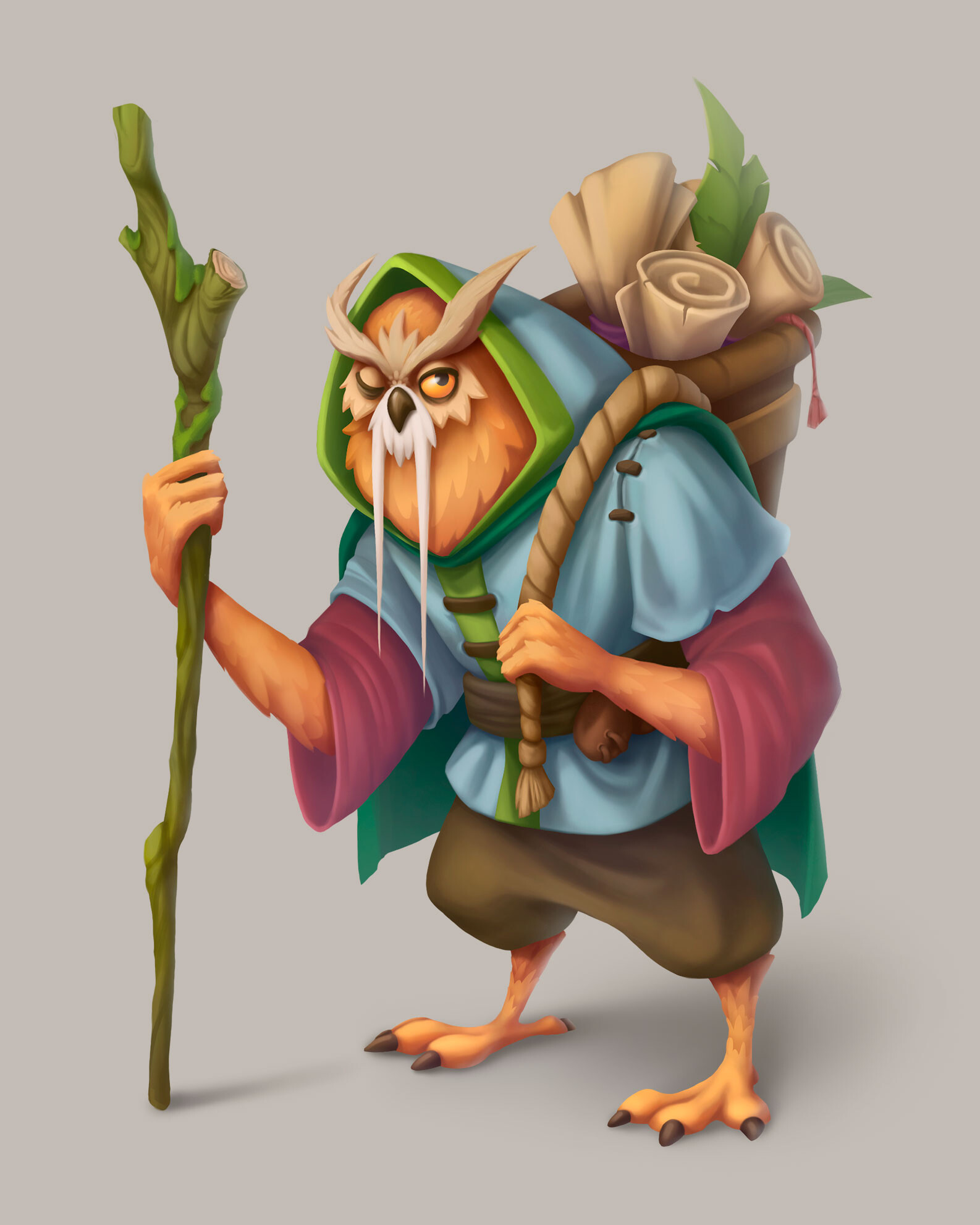 ArtStation - Owl - Character concept