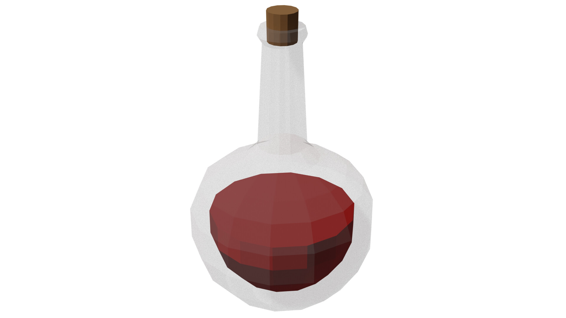 ArtStation - Low Poly Potion (My First Blender Project)