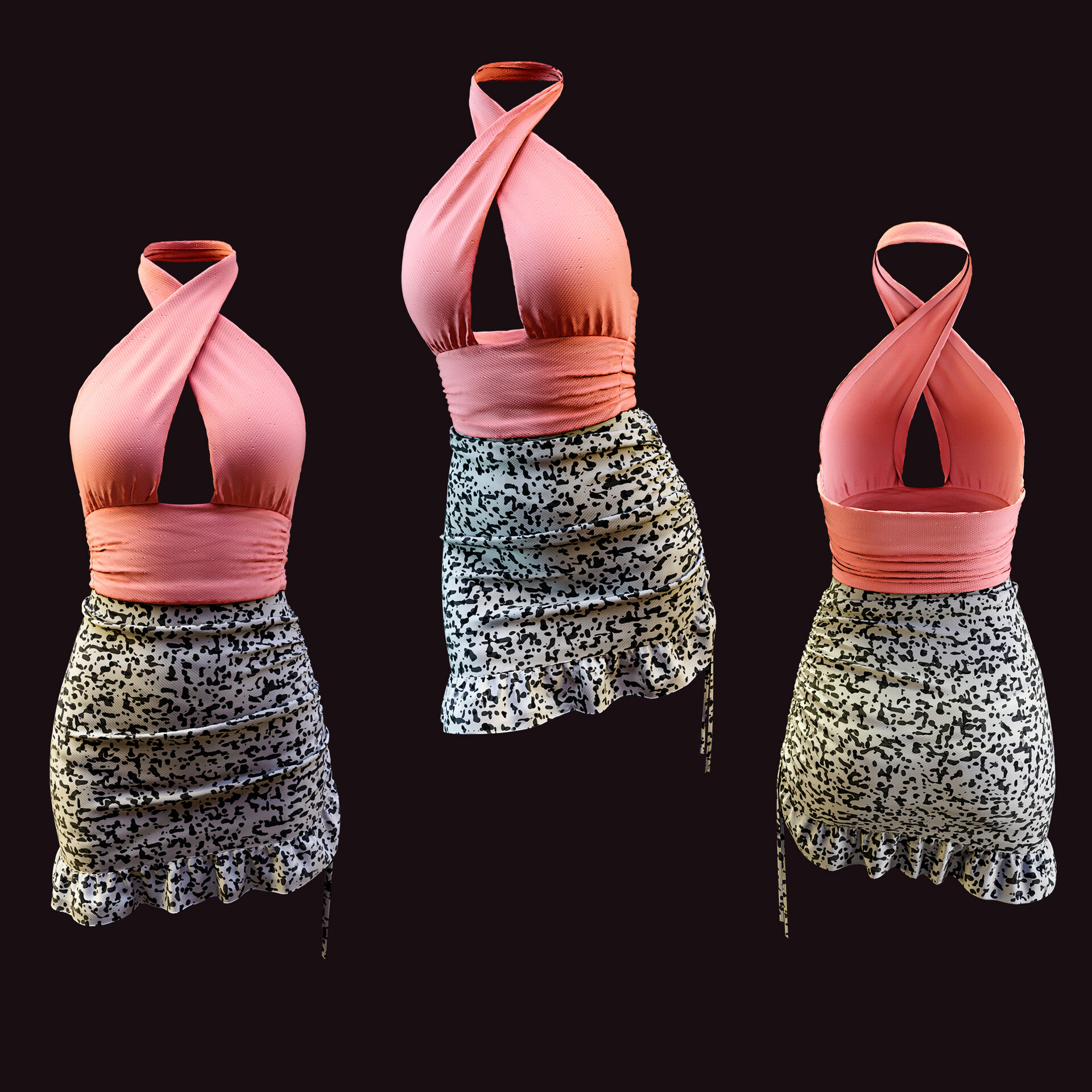 ArtStation - Club Wear Out Fit VOL 2