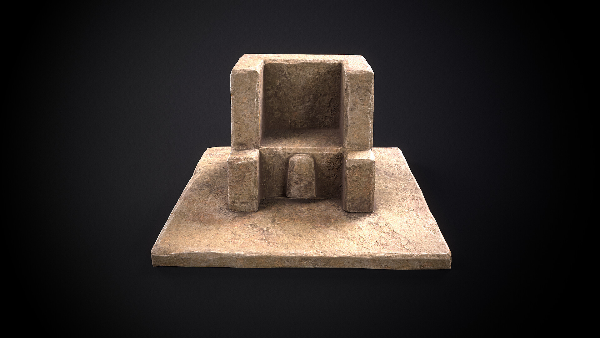 ArtStation - Maya Stone Throne