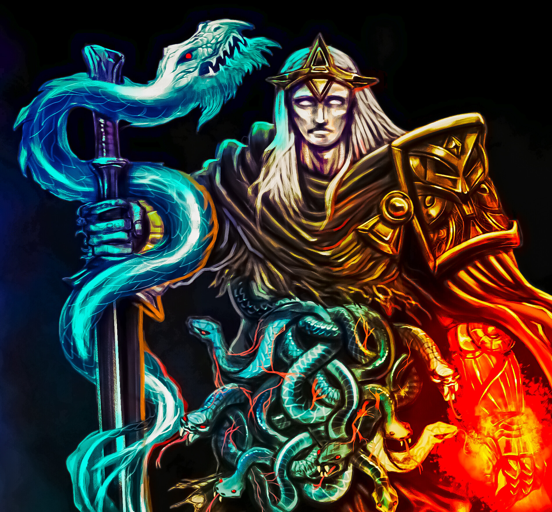 ArtStation - SNAKE PRINCE - dtiys challenge