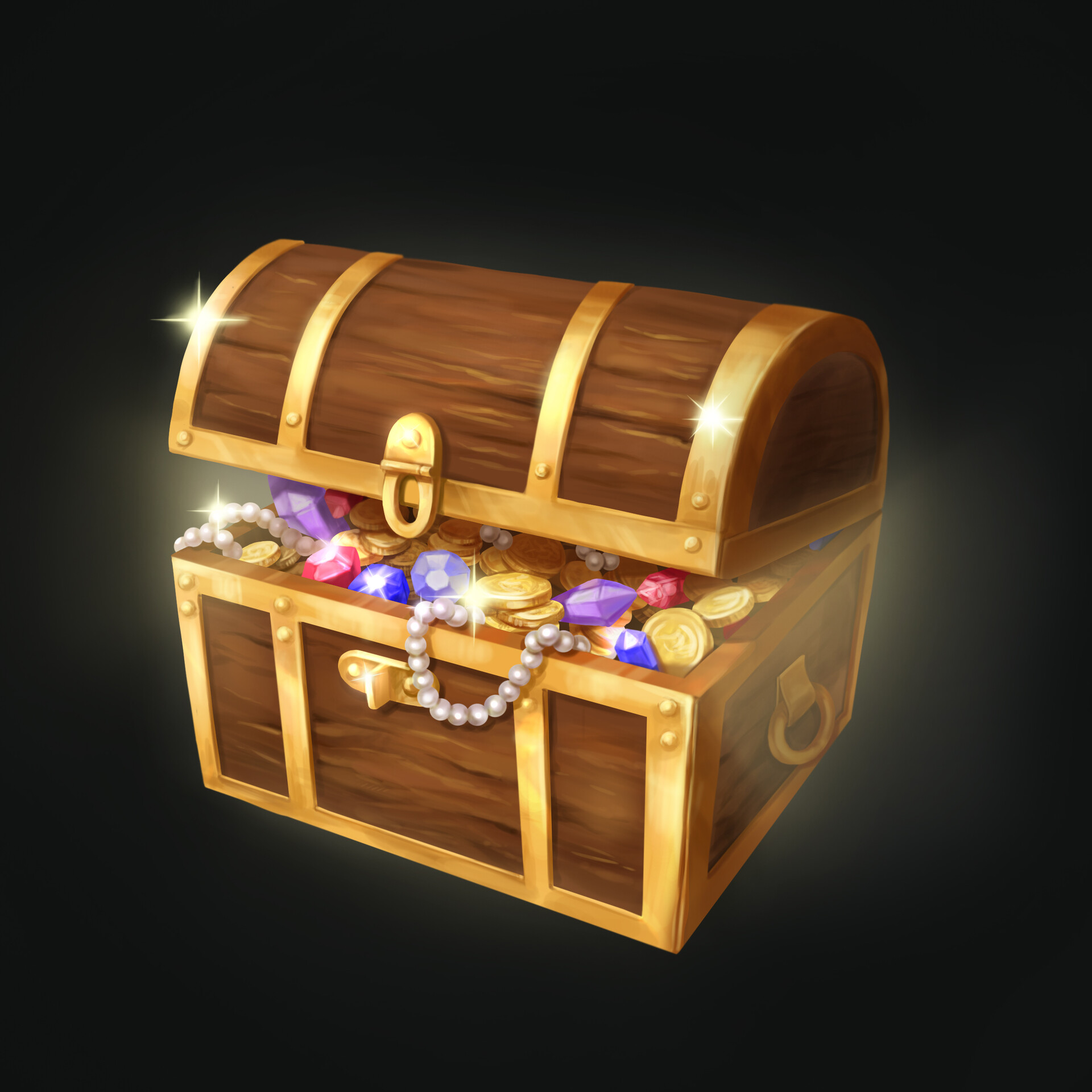 ArtStation - A treasure chest