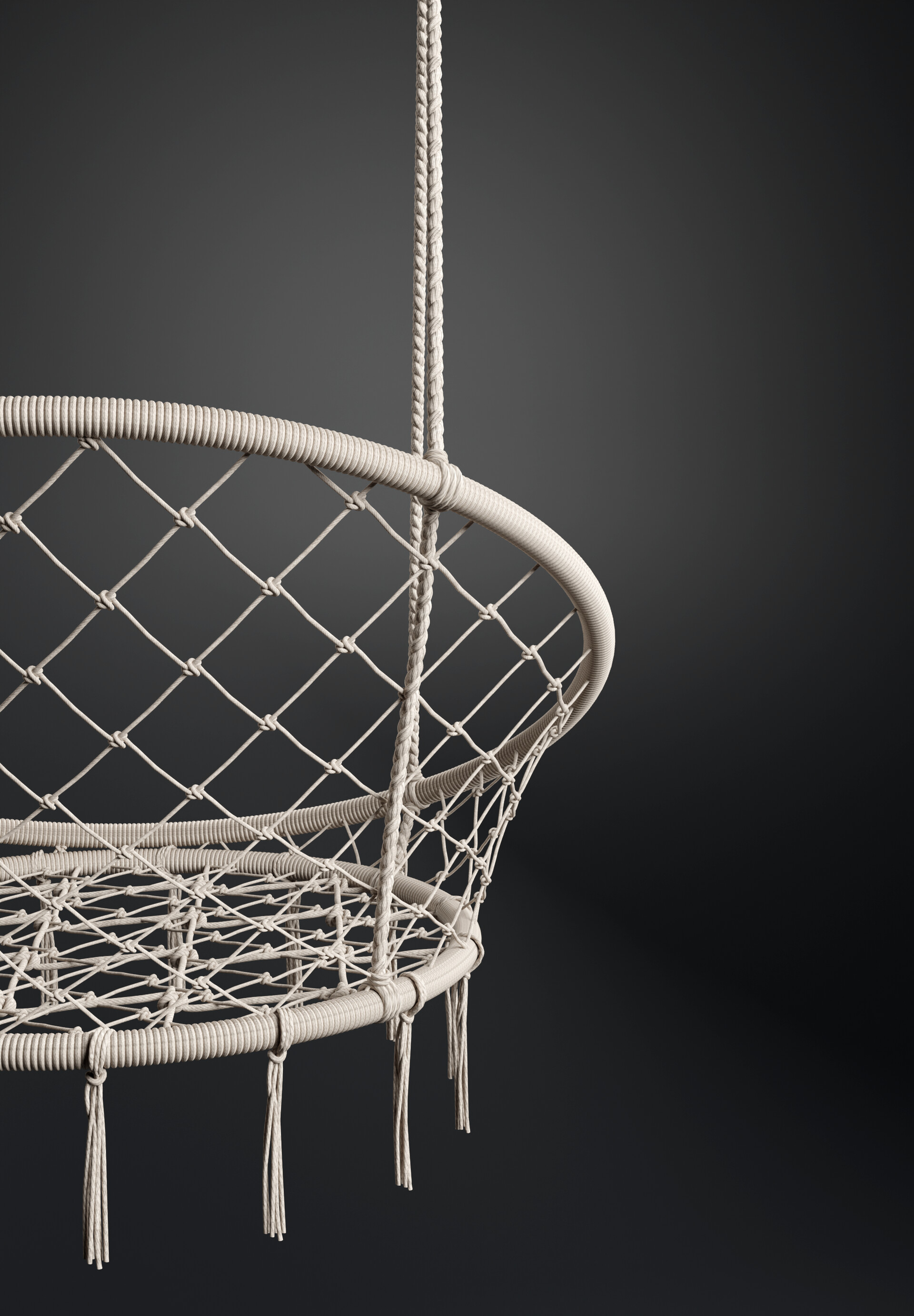ArtStation - Rope chair