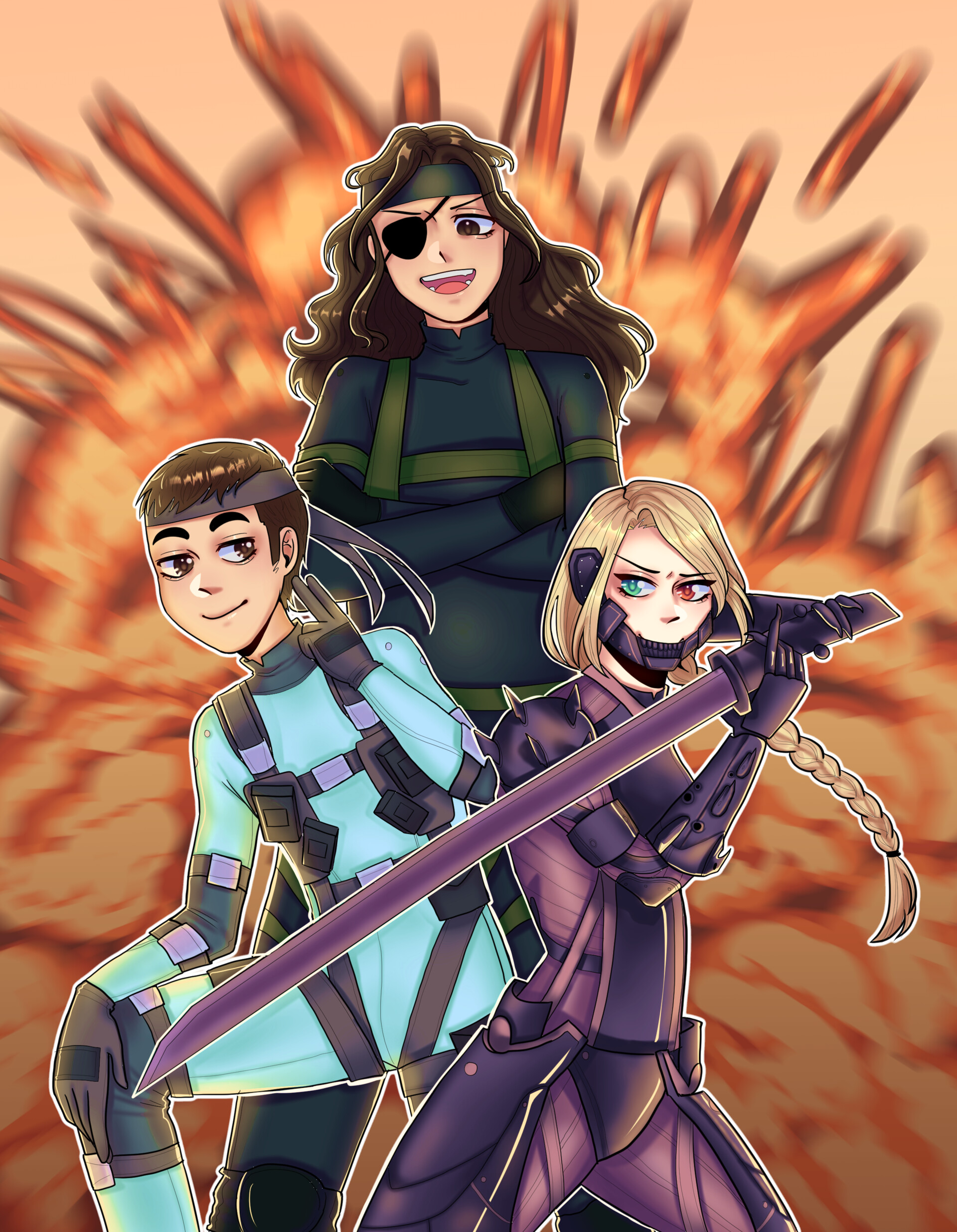 ArtStation - Self-insert, MGS