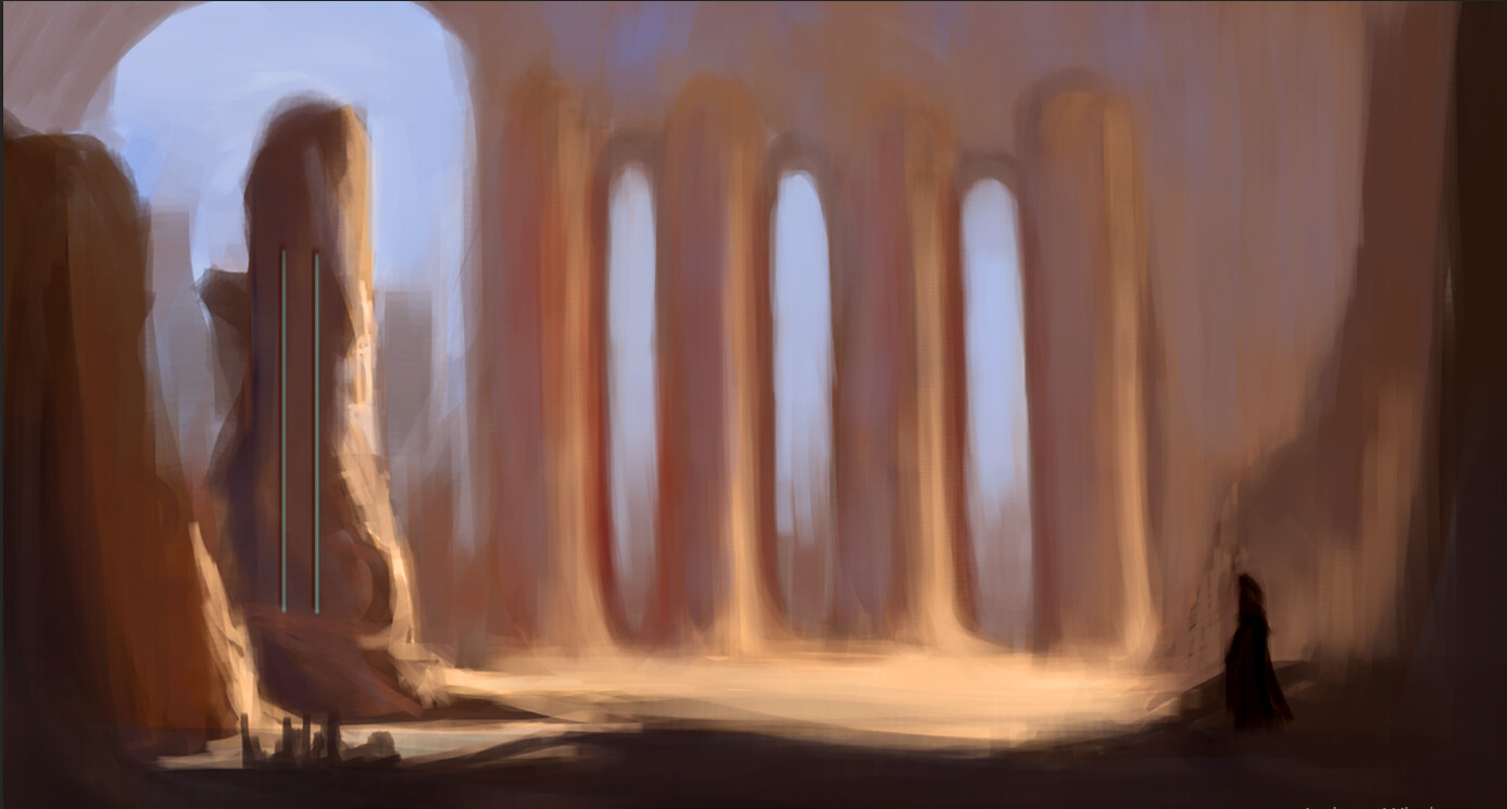 ArtStation - Desert Ruin
