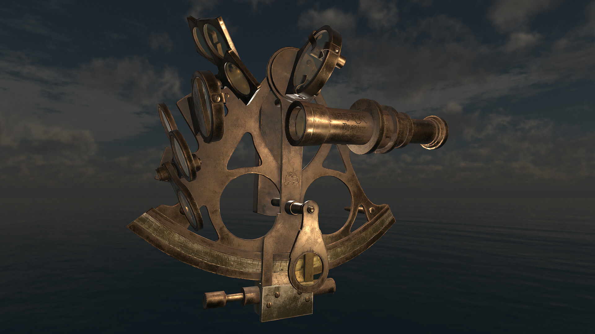 ArtStation - Sextant - Environment Prop (Metal Flavour)