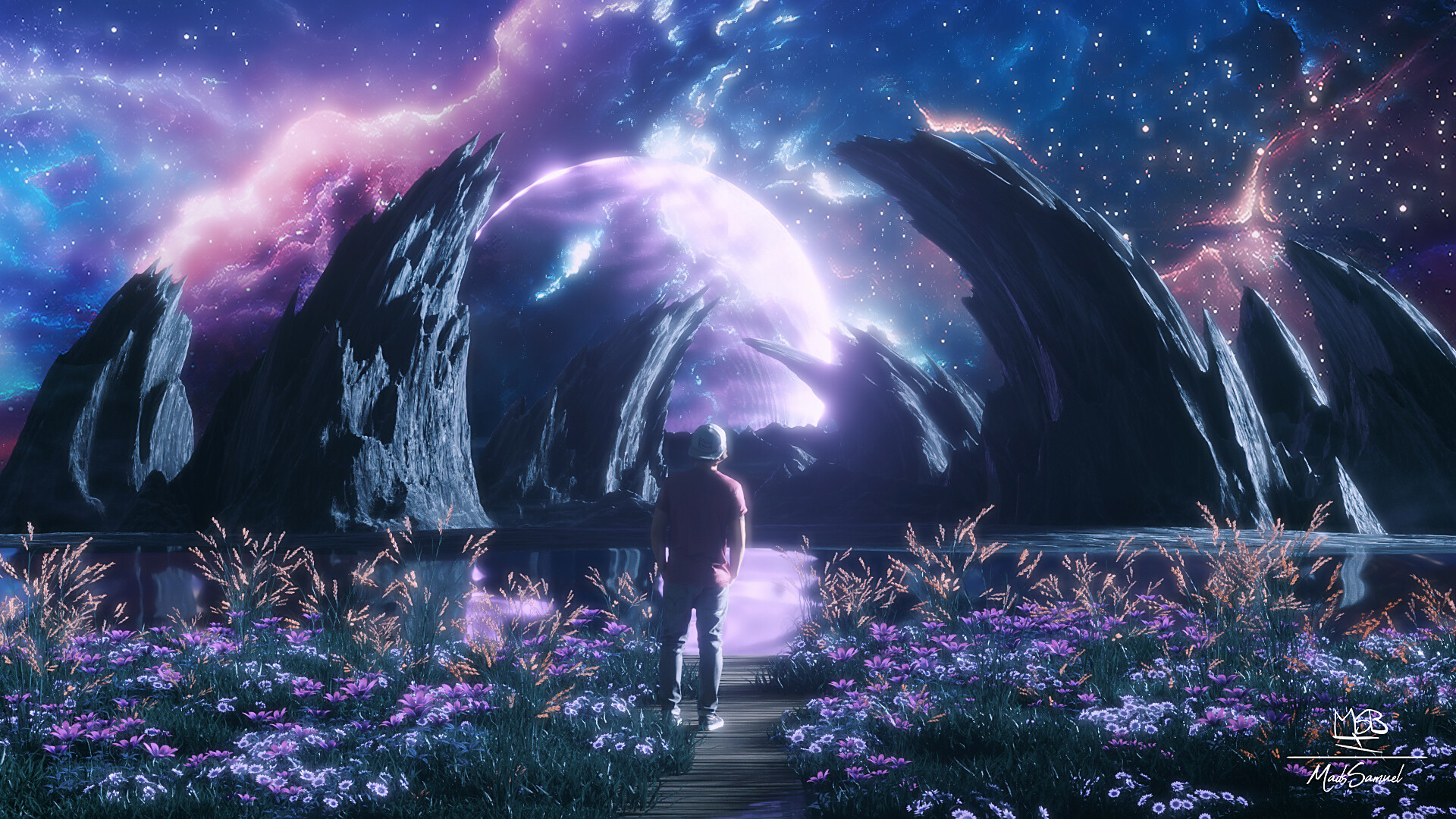 ArtStation - The Magic Lake