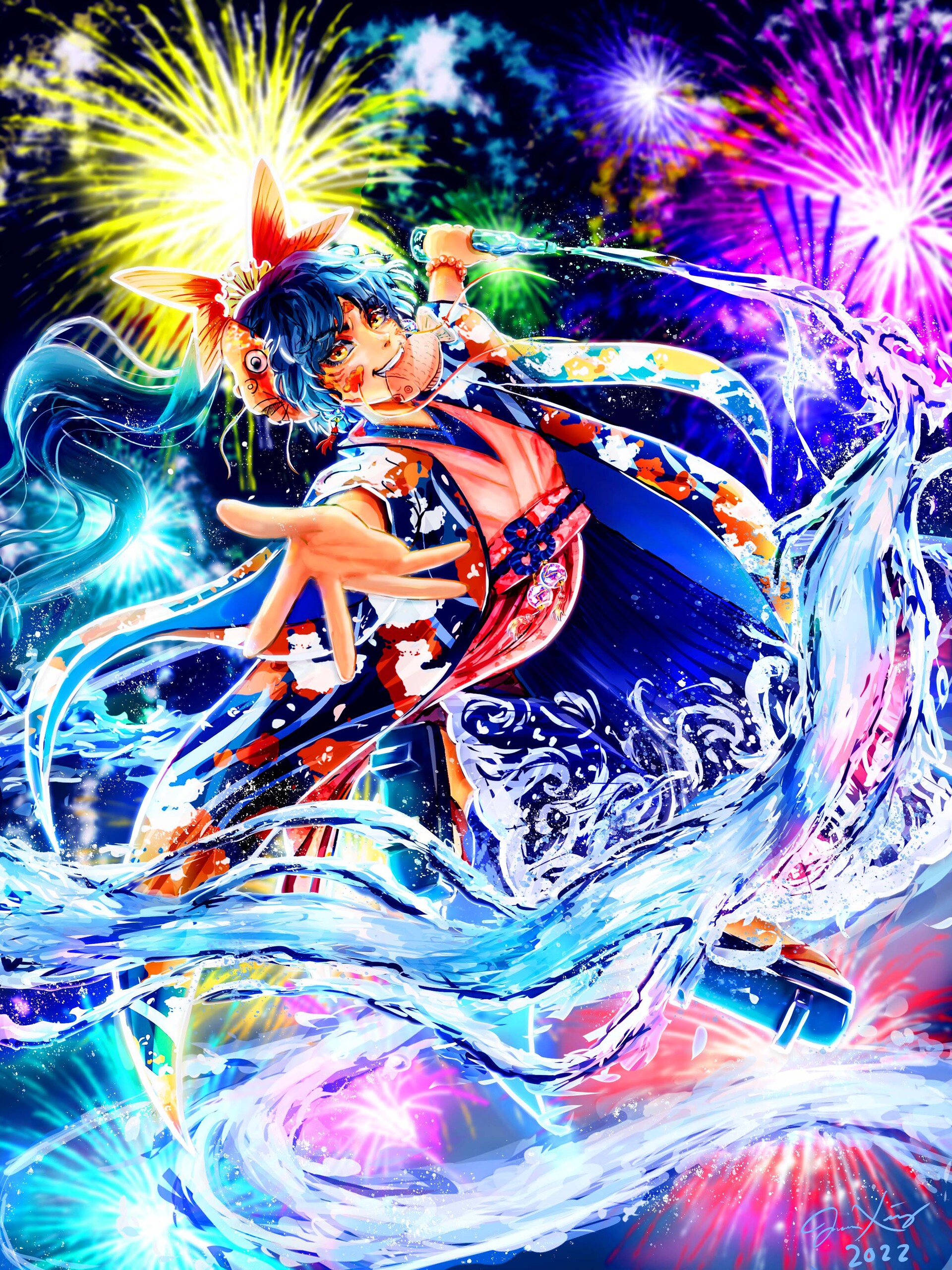 ArtStation - Koi Fish Boy