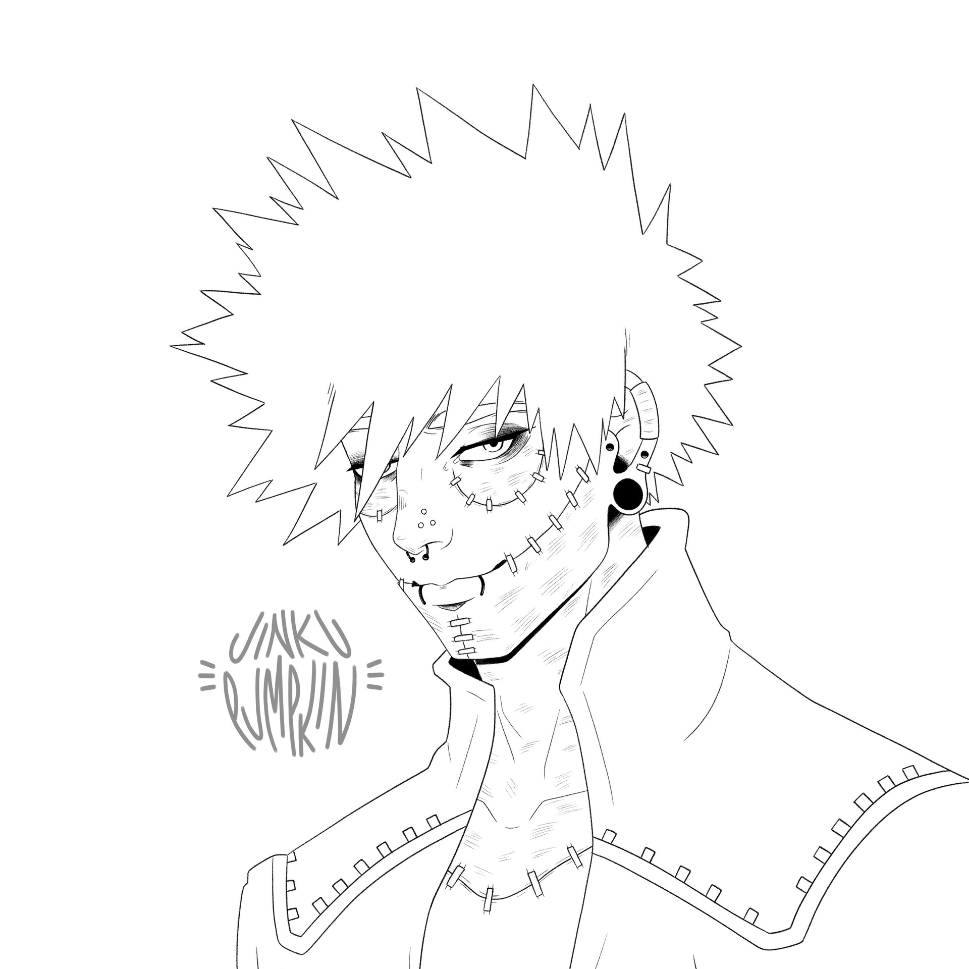JP - Dabi lineart