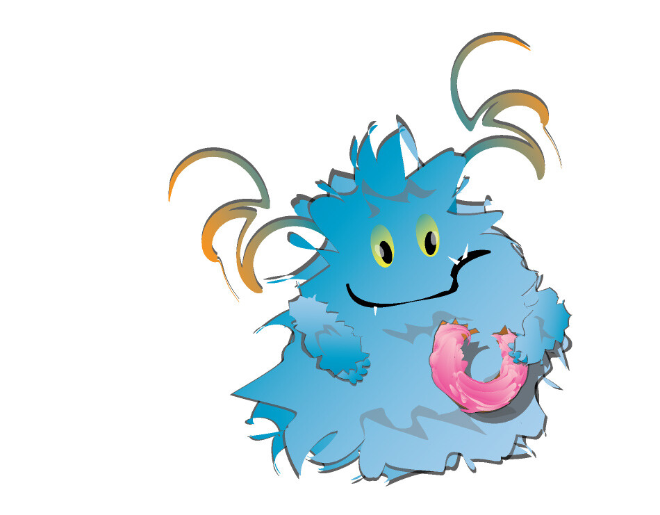 ArtStation - Doughnut Monster