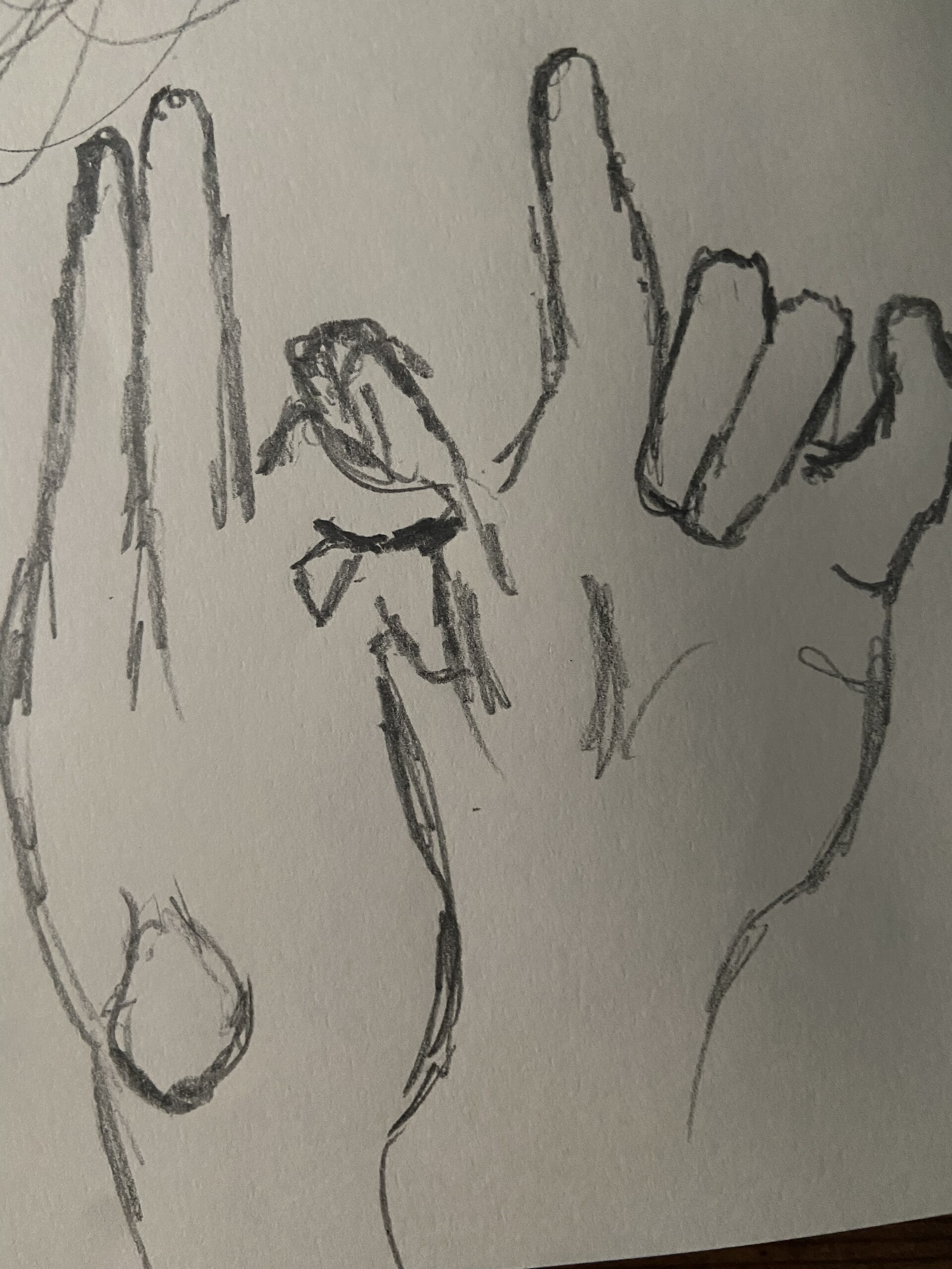 ArtStation - Messy hand study. Enjoy