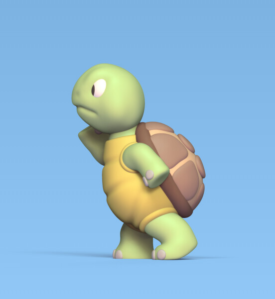 Usagipan 3D Studios - Angry Turtle