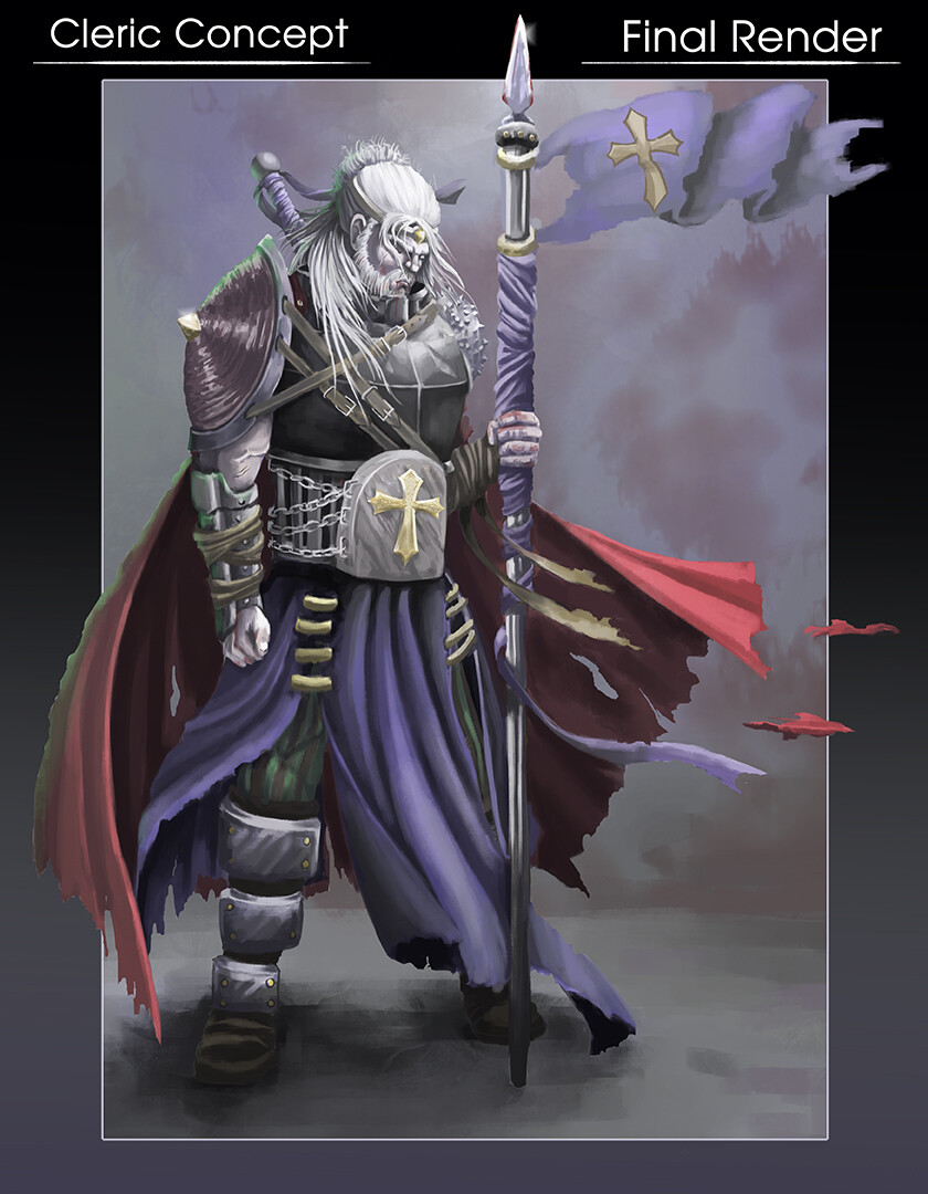 ArtStation - Cleric concept