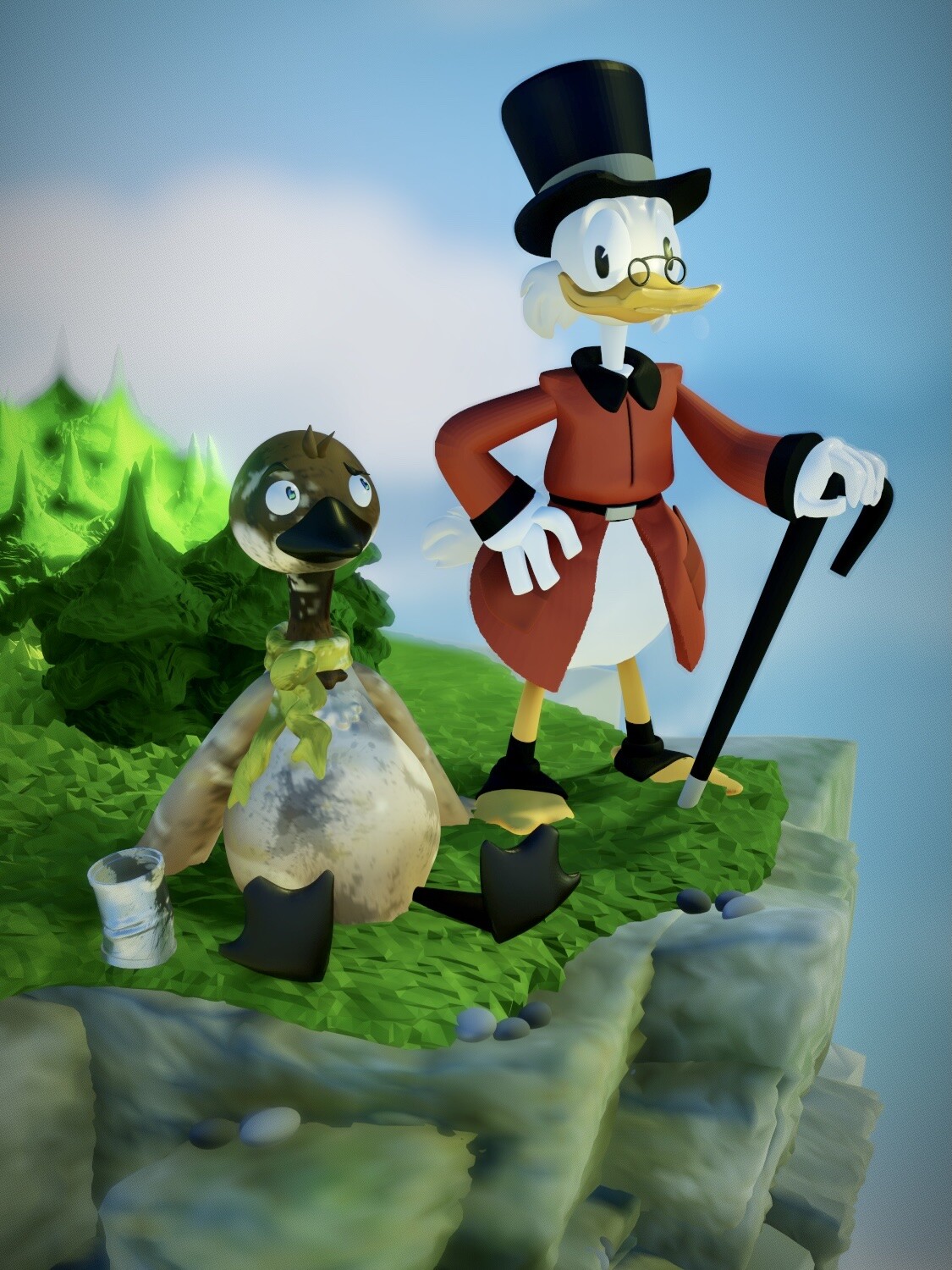 ArtStation - Goose & Scrooge