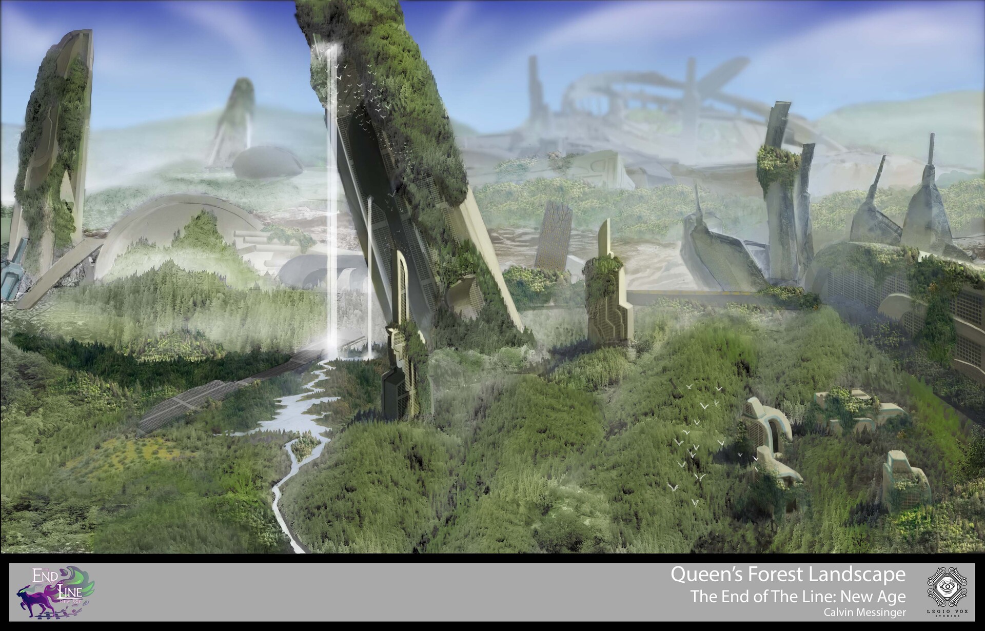 ArtStation - Queen's Forest Landscape