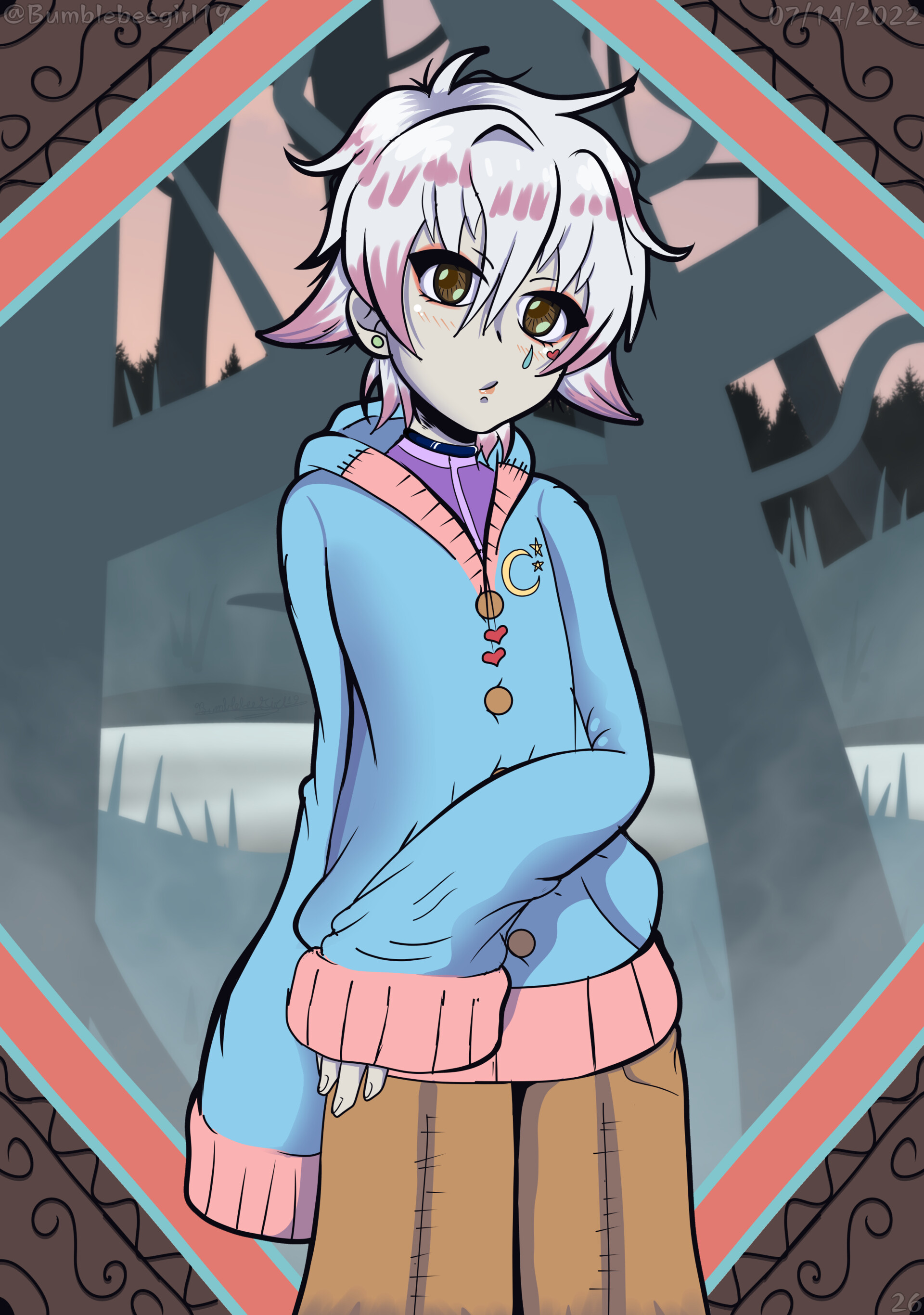 ArtStation - [OC Mitsuki ~ Hello There]