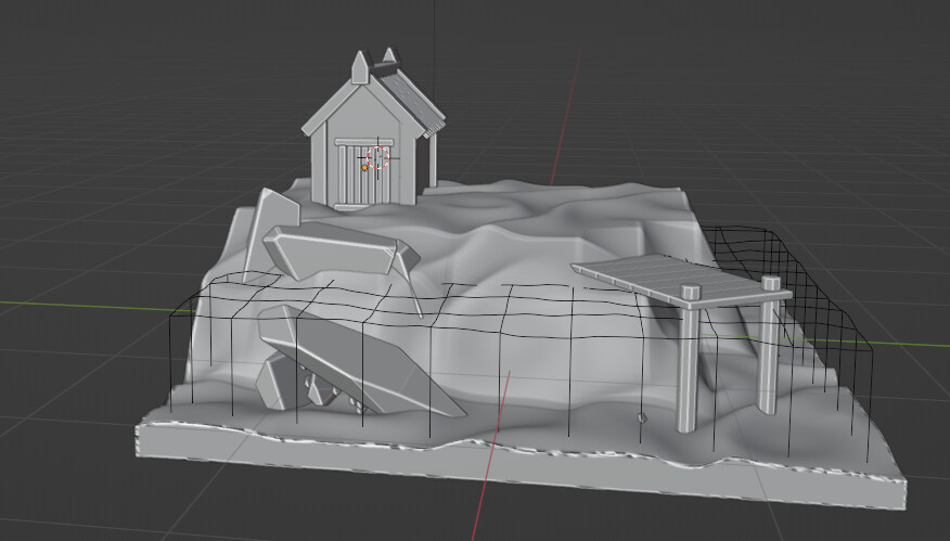 ArtStation - First 3D Model.