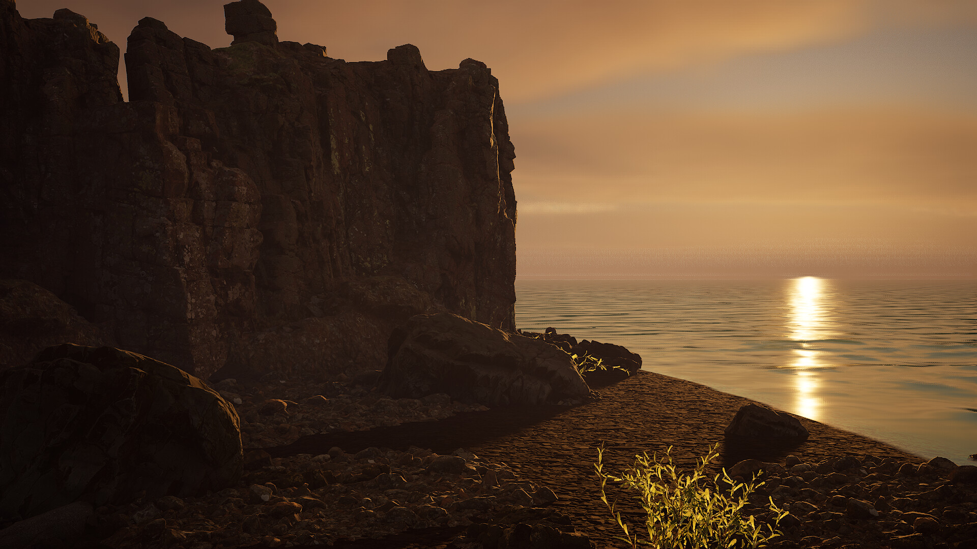 ArtStation - Sunset Scene in Unreal Engine 5