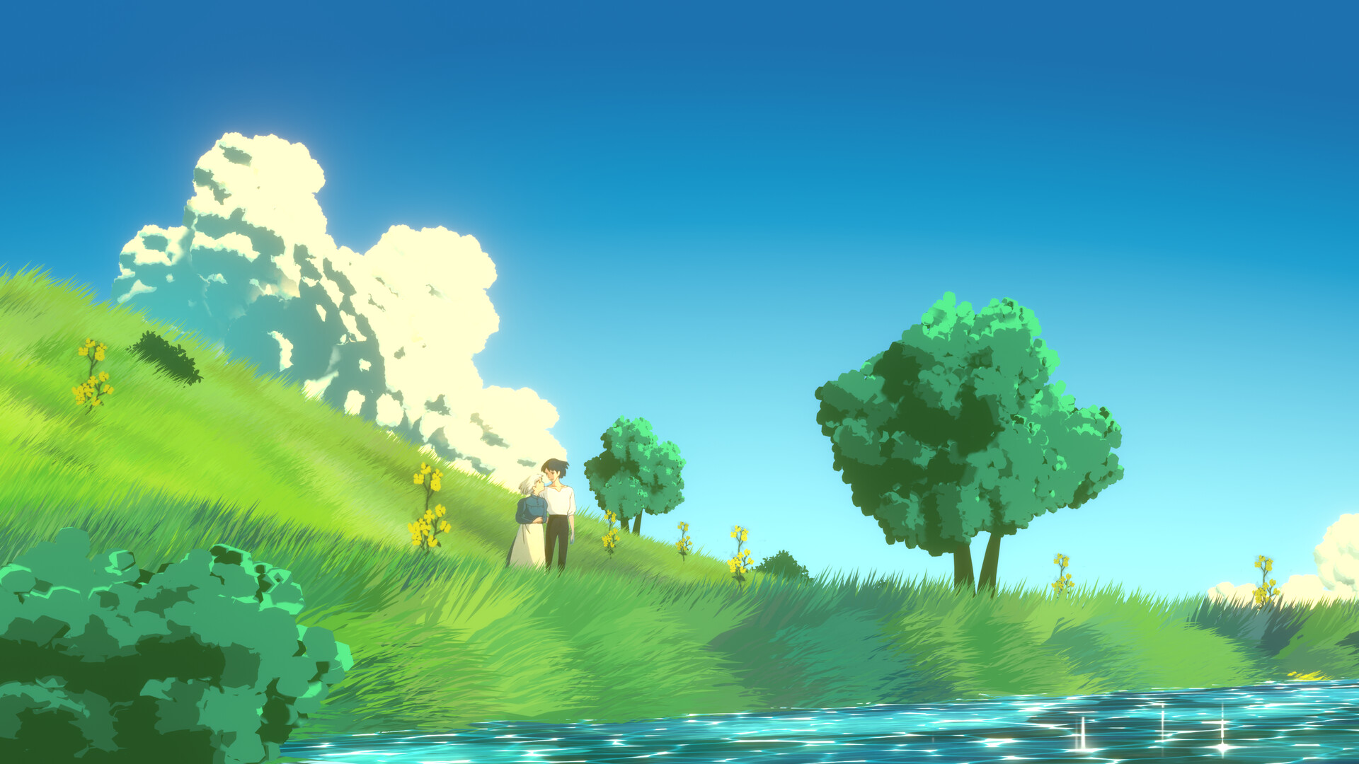 ArtStation - Ghibli Inspired Scene