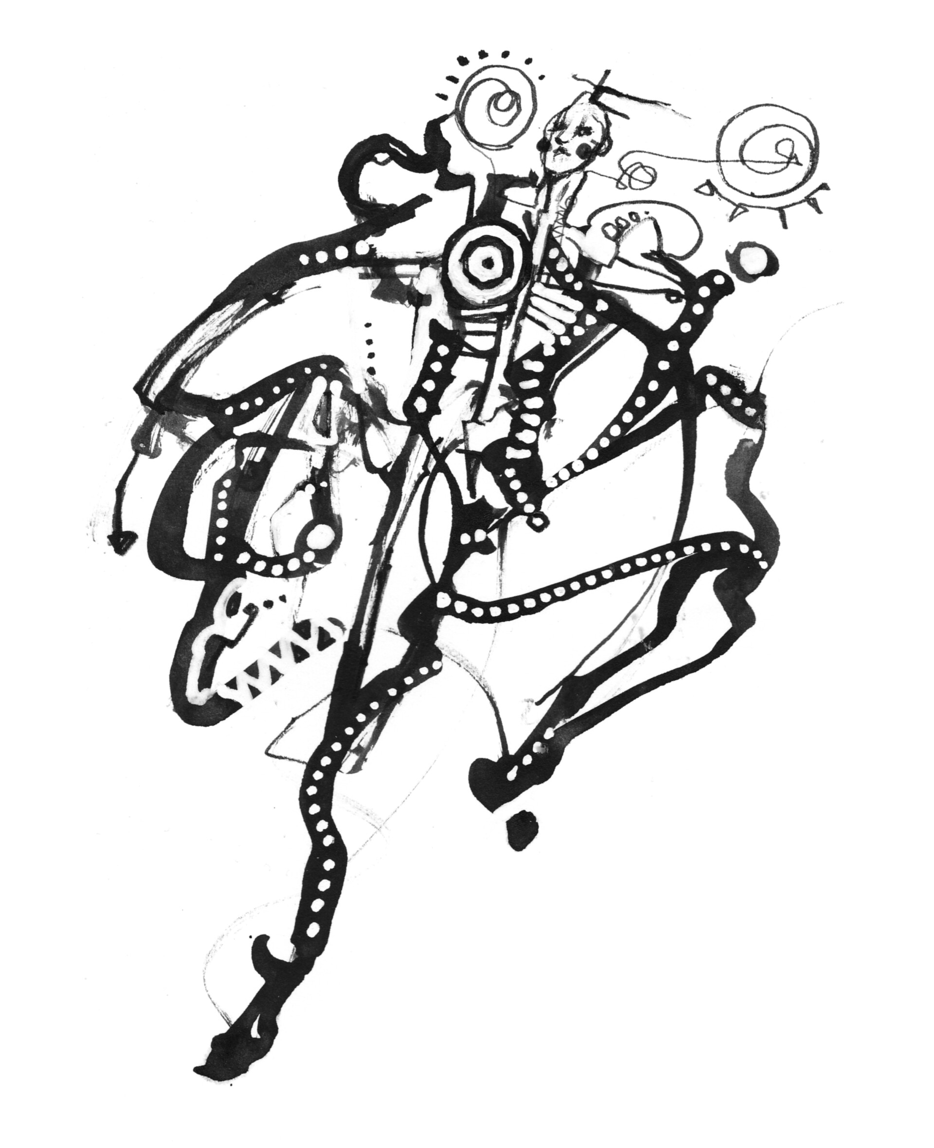 ArtStation - Ink dresses