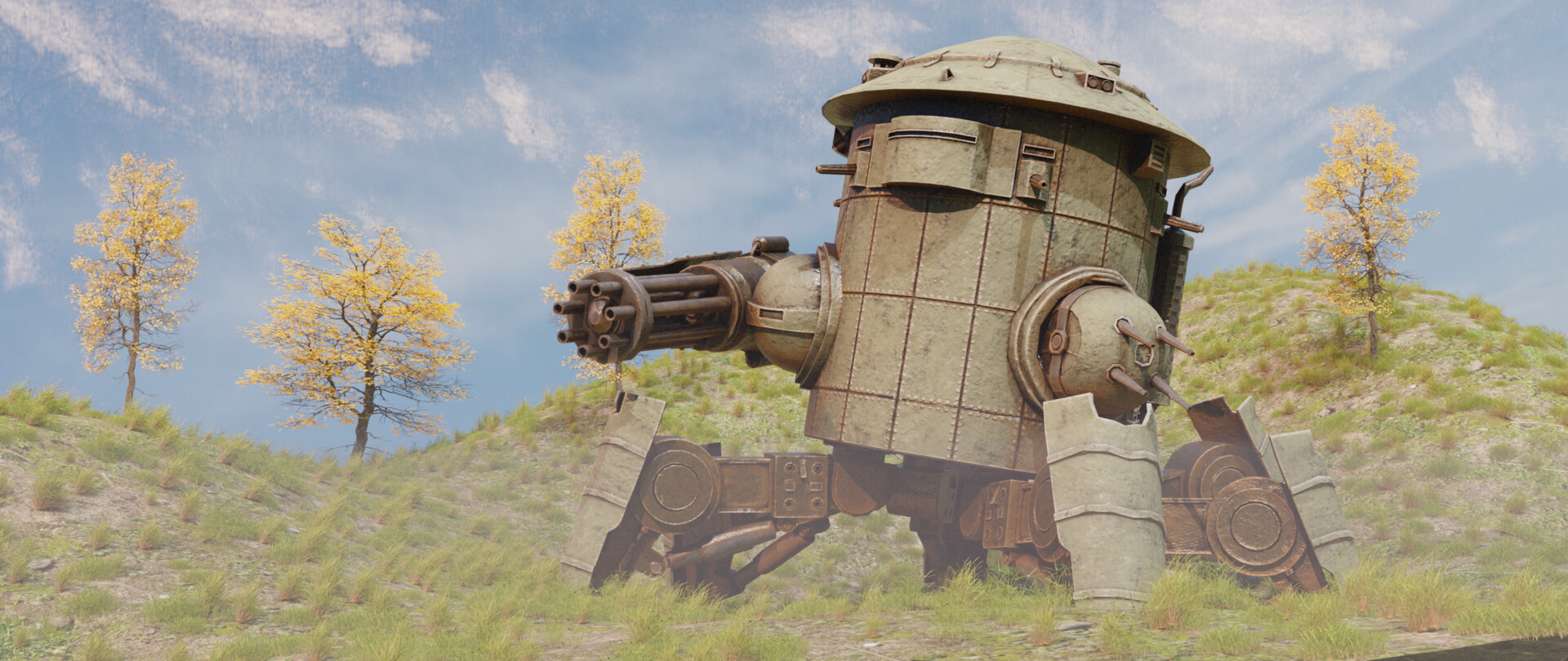 ArtStation - Codename Colossus Mk. 1 Cyclops