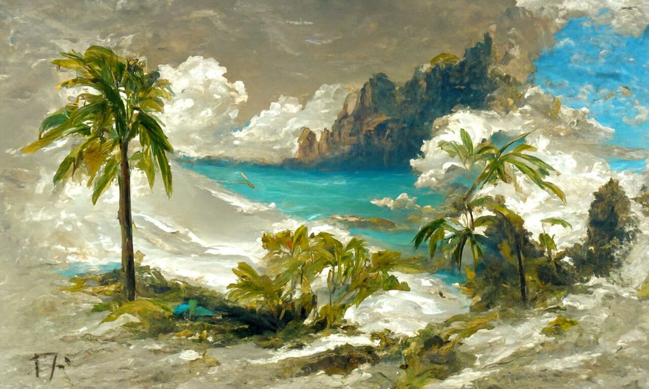 ArtStation - Thomas Cole at the beach, series 1