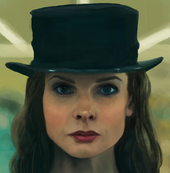 ArtStation - Rebecca and the Hat