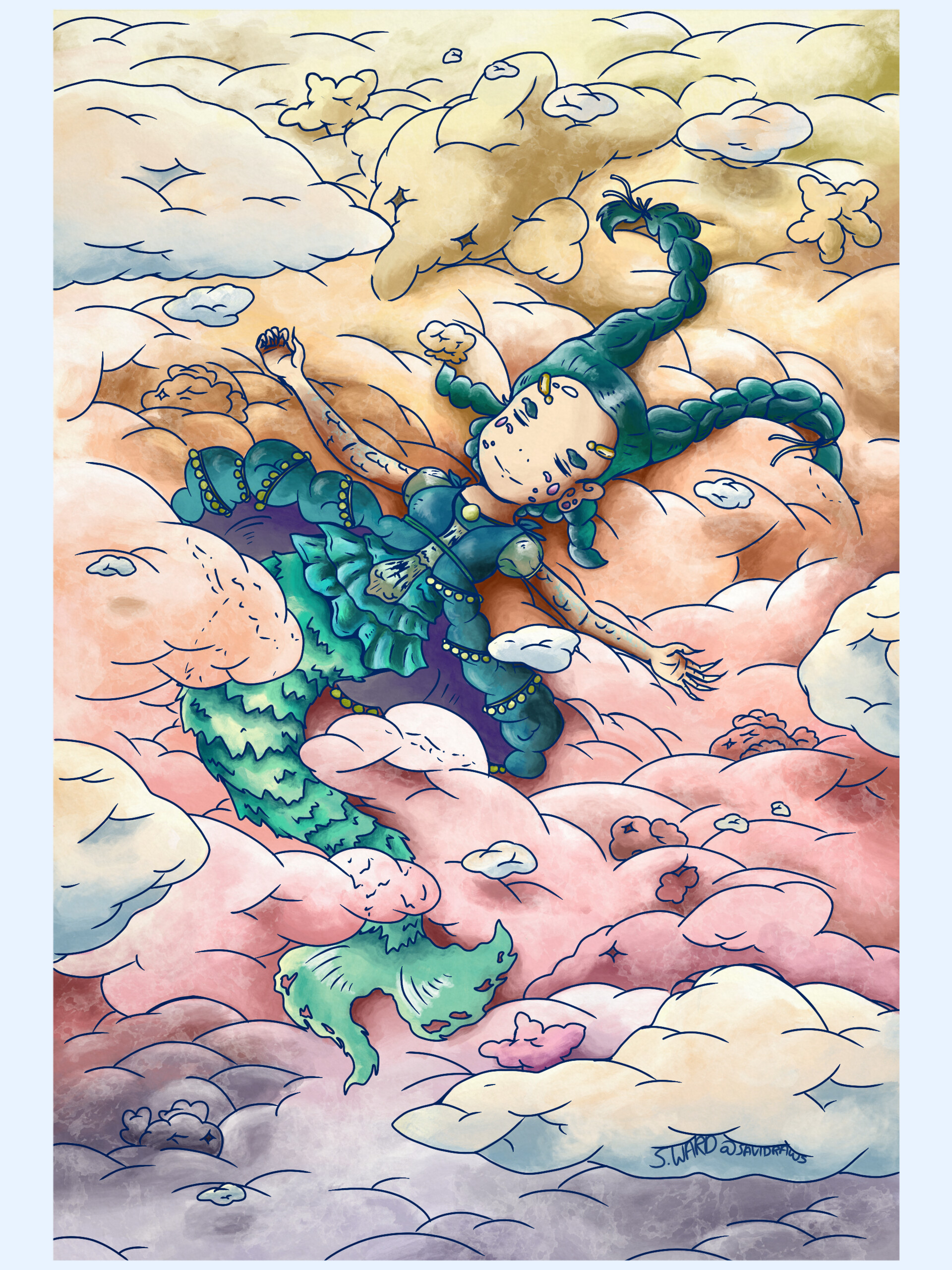 ArtStation - Cloud drifter