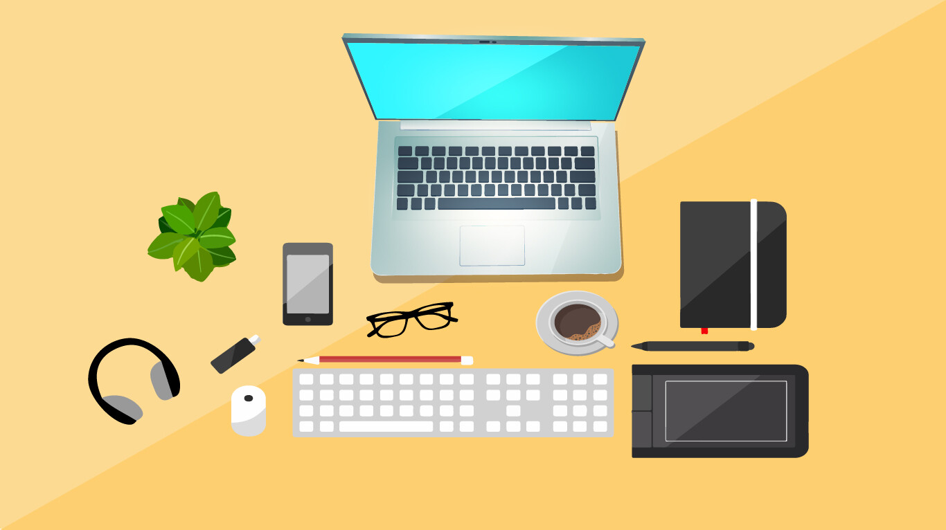 ArtStation - computer table