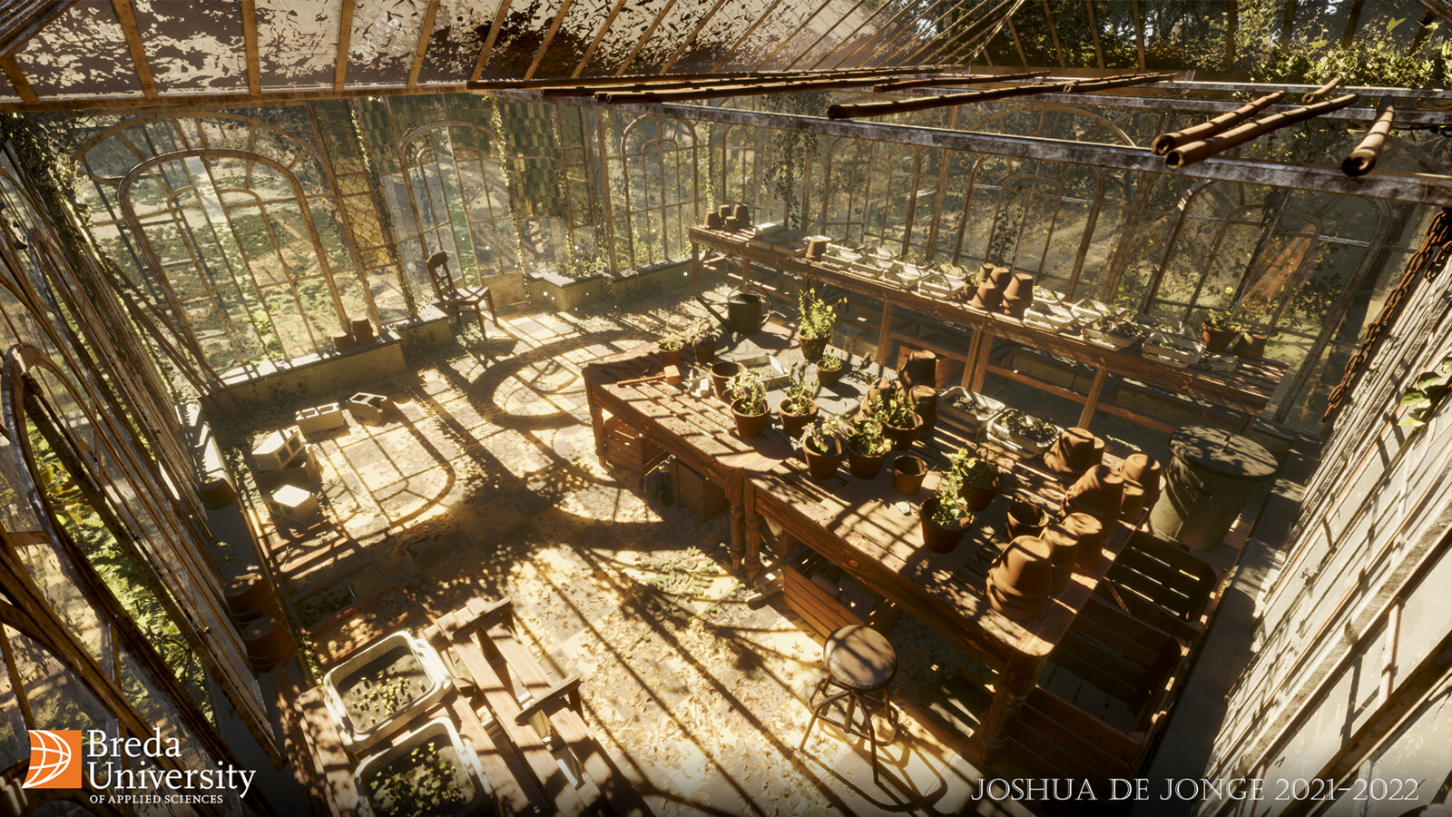 Joshua de Jonge - Grandfather's greenhouse